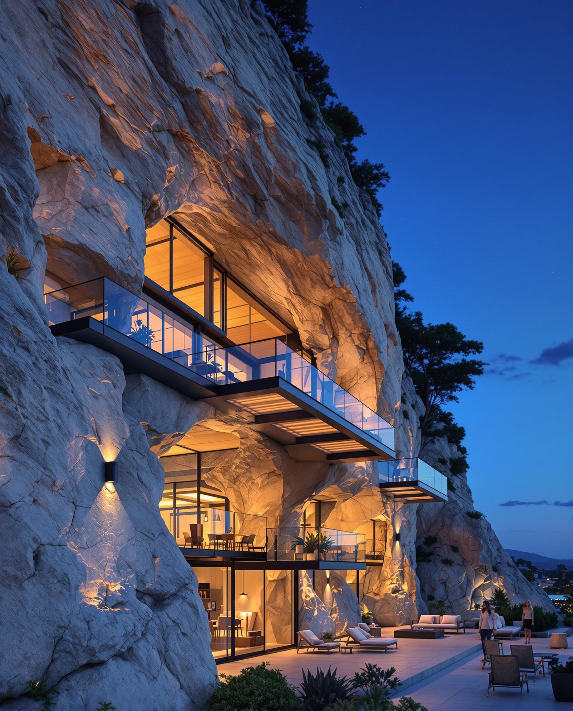 Cliffside Modern Home Photo on Lummi