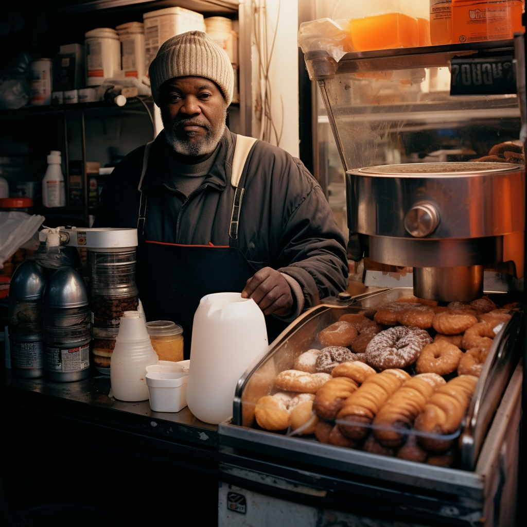 Artisan Doughnut Maker Photo on Lummi
