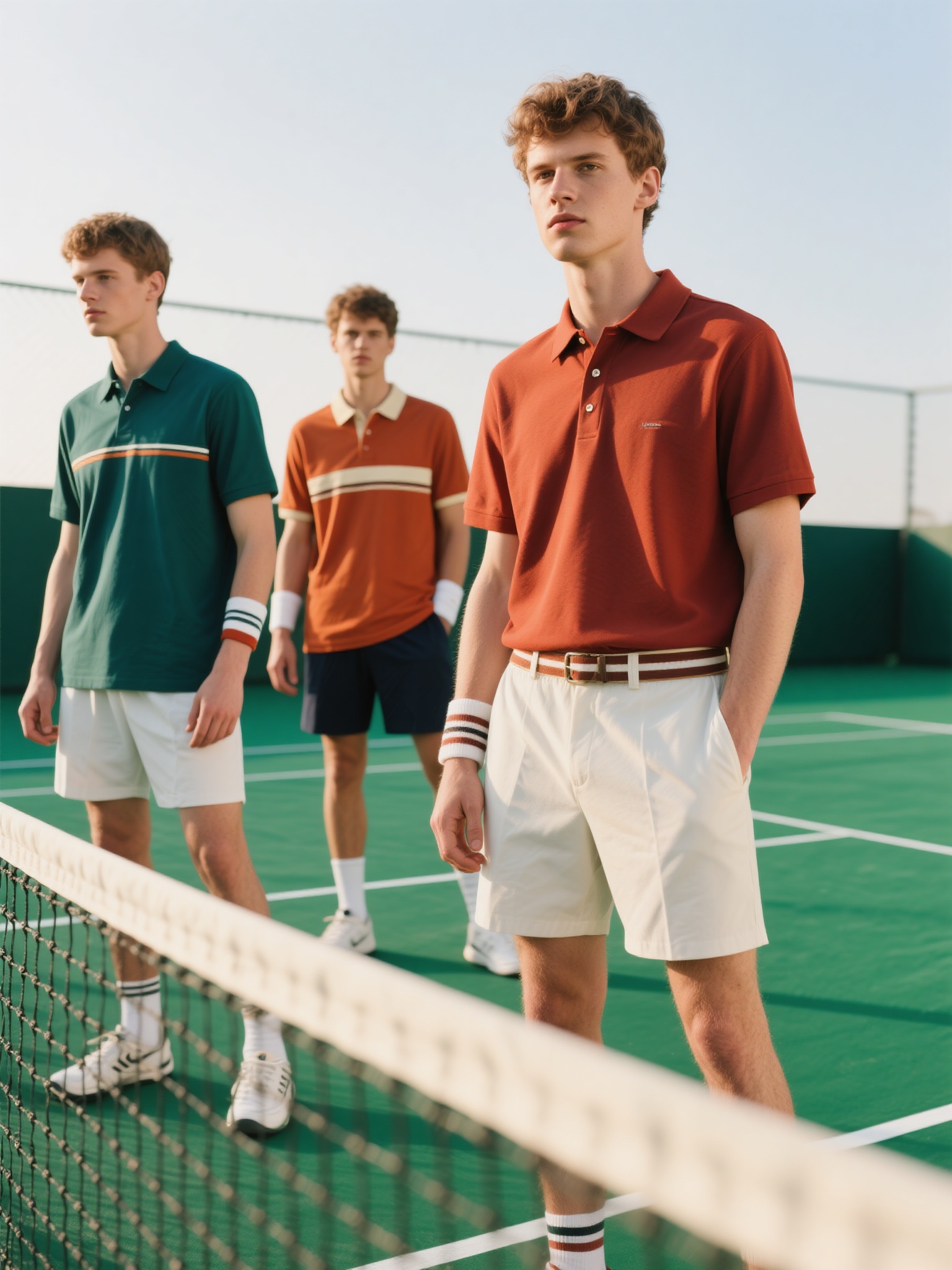 Retro Tennis Scene Photo on Lummi