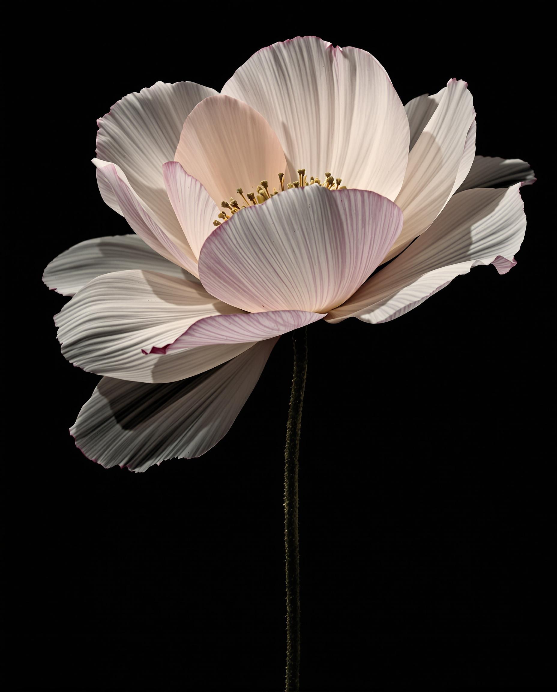 Delicate Pink Flower Photo on Lummi