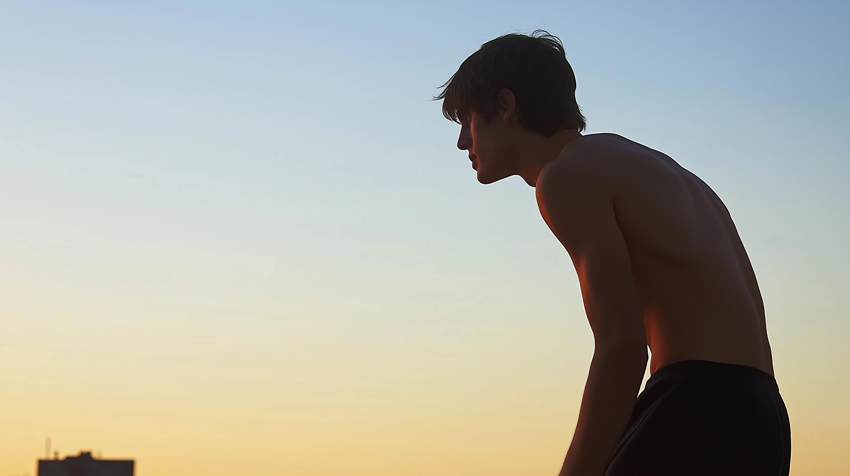 Contemplative Sunset Photo on Lummi