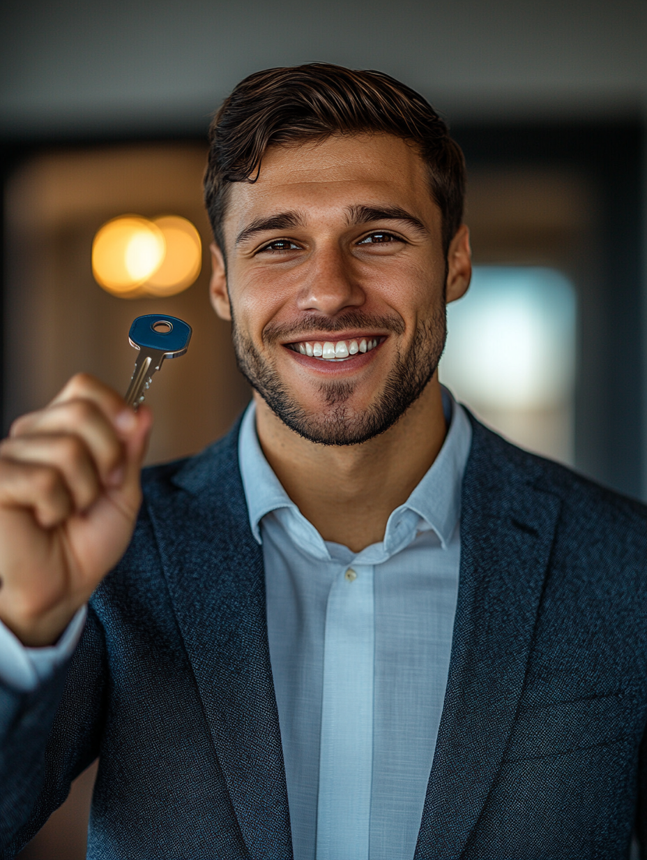 Man Holding Key Photo on Lummi