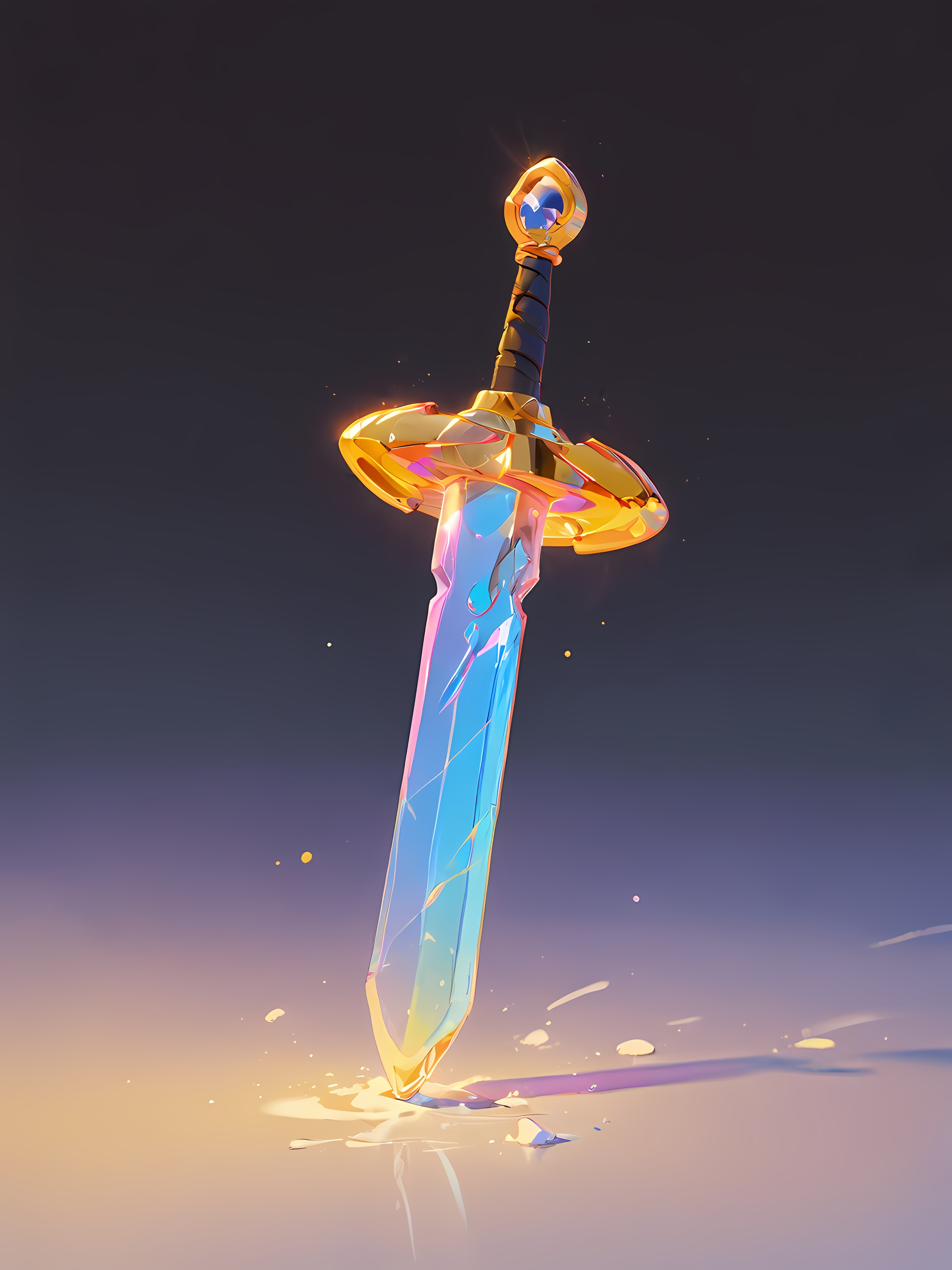 Magical Sword Illustration Illustration on Lummi
