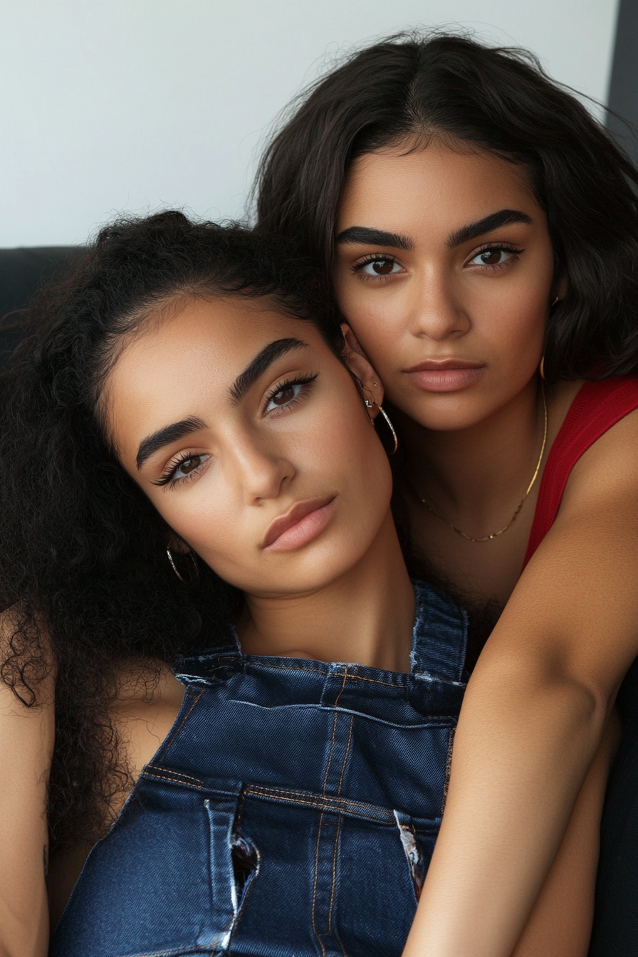 Two Women Posed Together Photo on Lummi