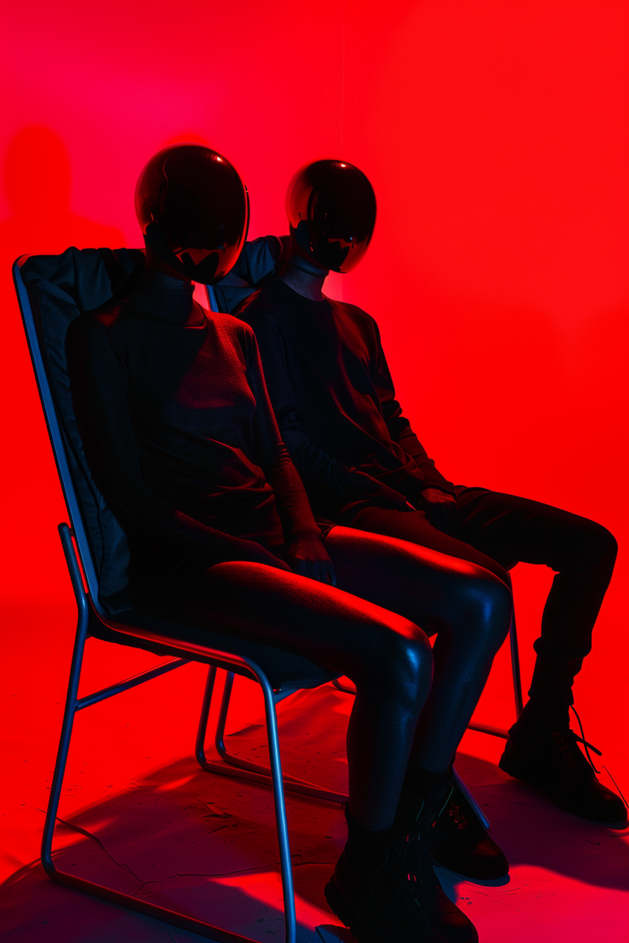 Figures in Red Photo on Lummi