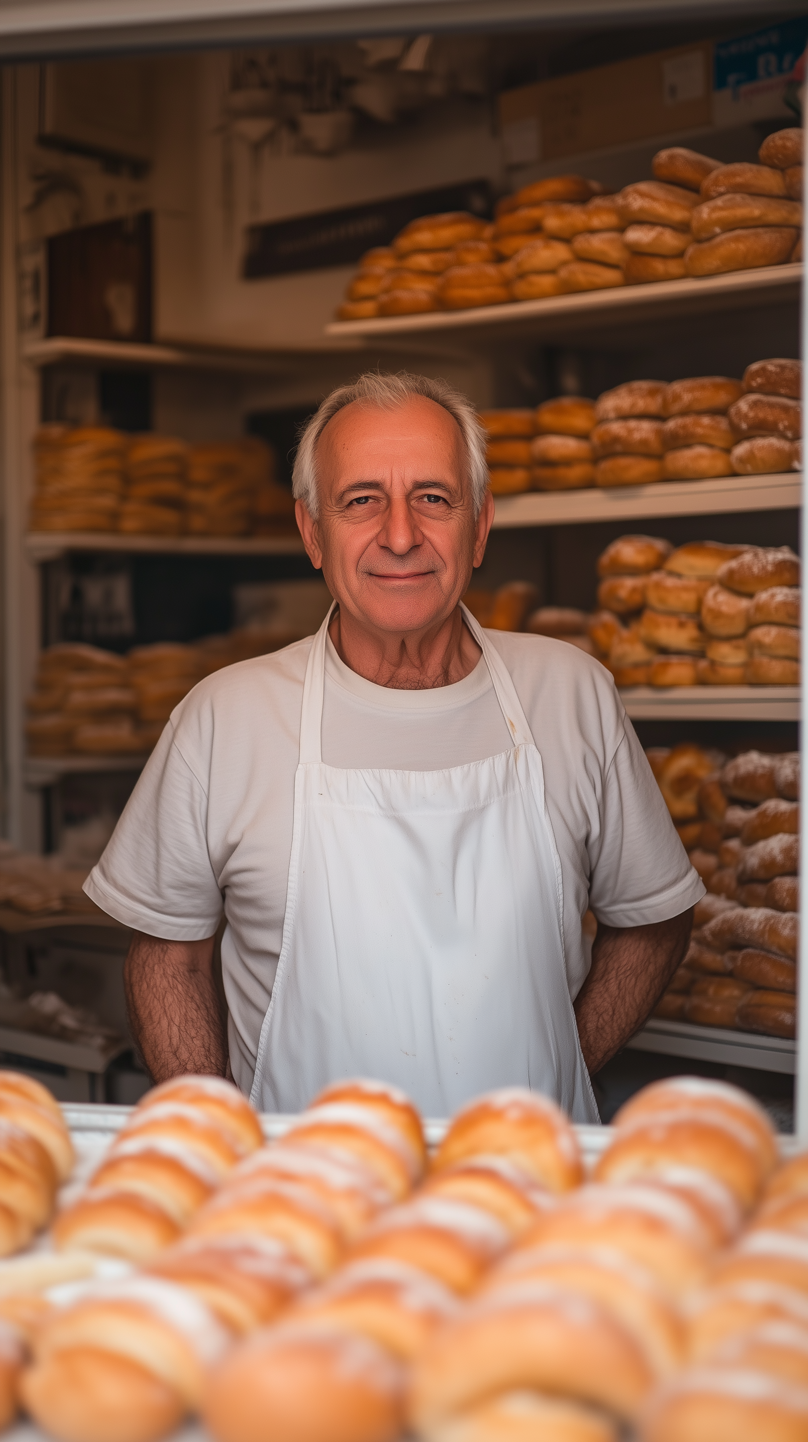Baker in Traditional Bakery Photo on Lummi