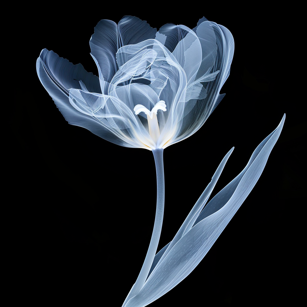 Ethereal Translucent Flower Photo on Lummi