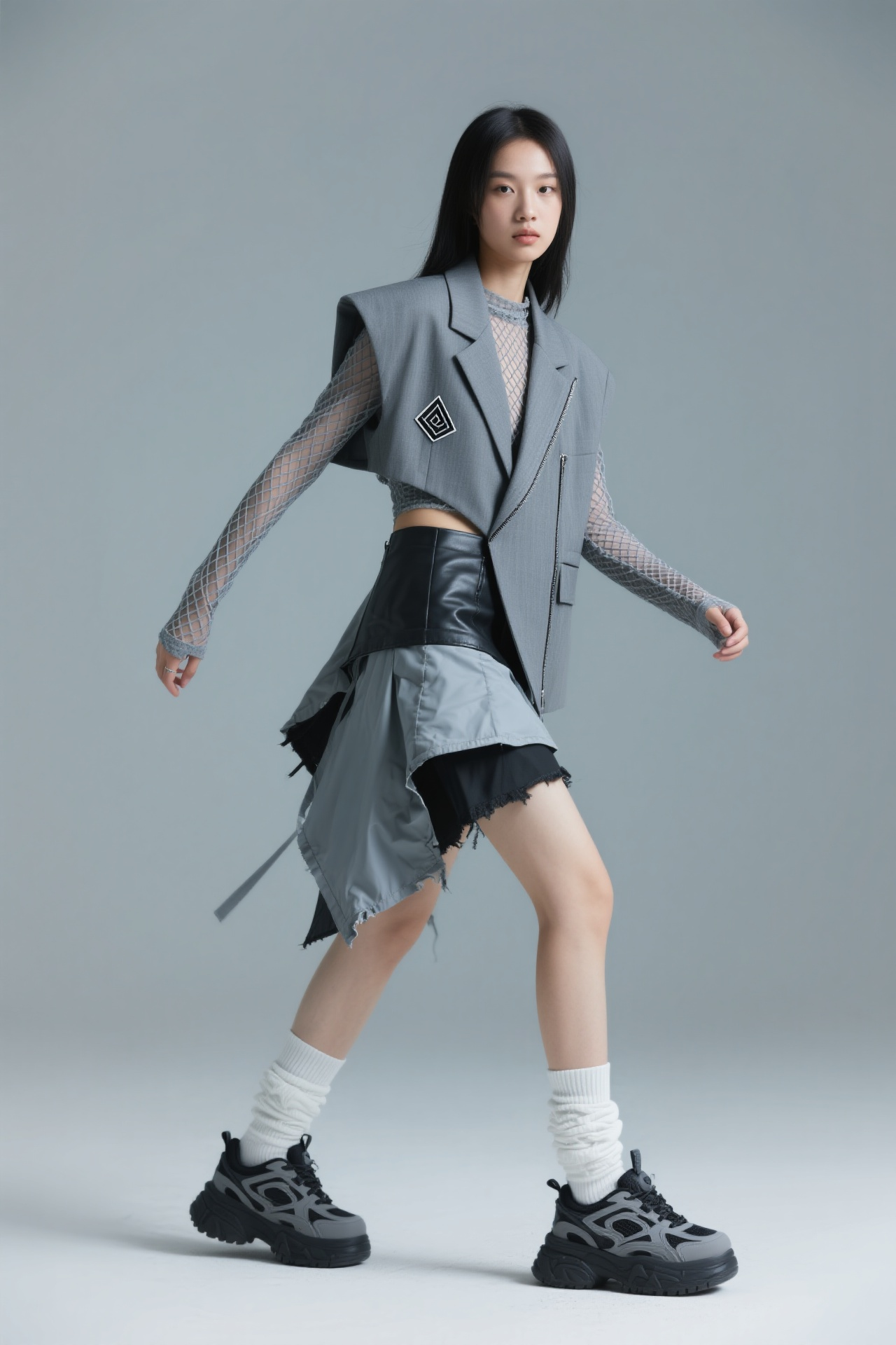 Edgy Fashion Portrait Photo on Lummi