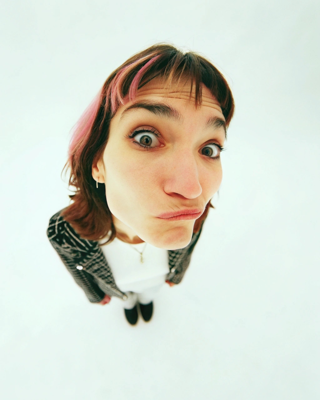 Playful Close Up Portrait Photo On Lummi