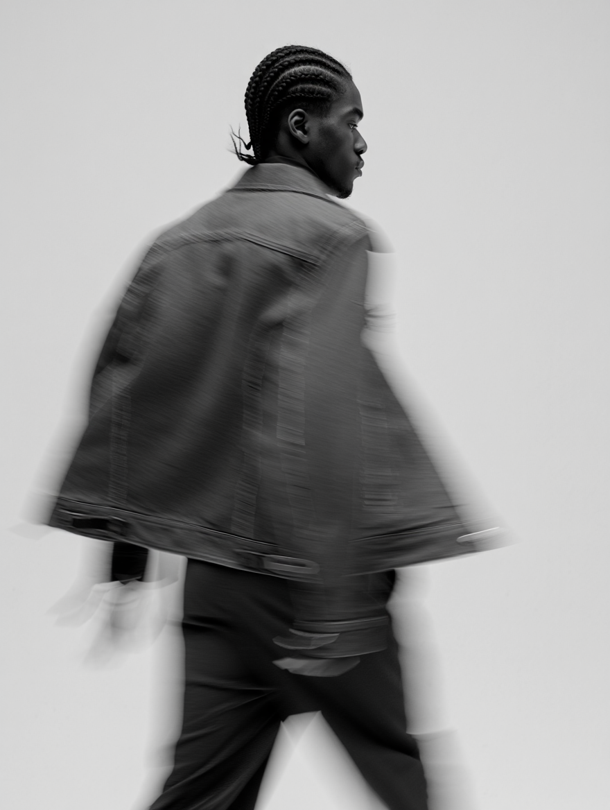 Dynamic Motion Portrait Photo on Lummi