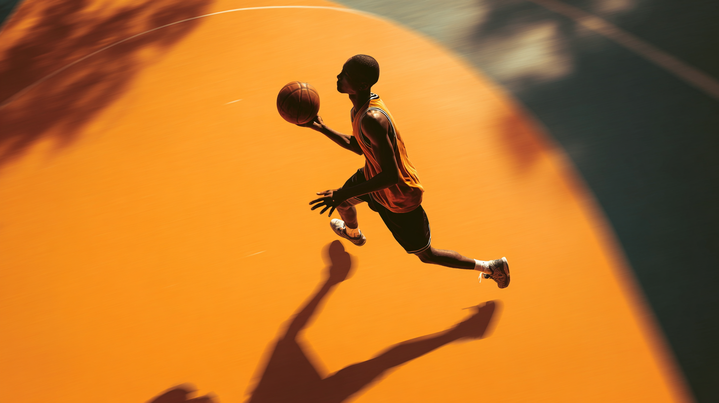 Basketball Action Shot Photo on Lummi