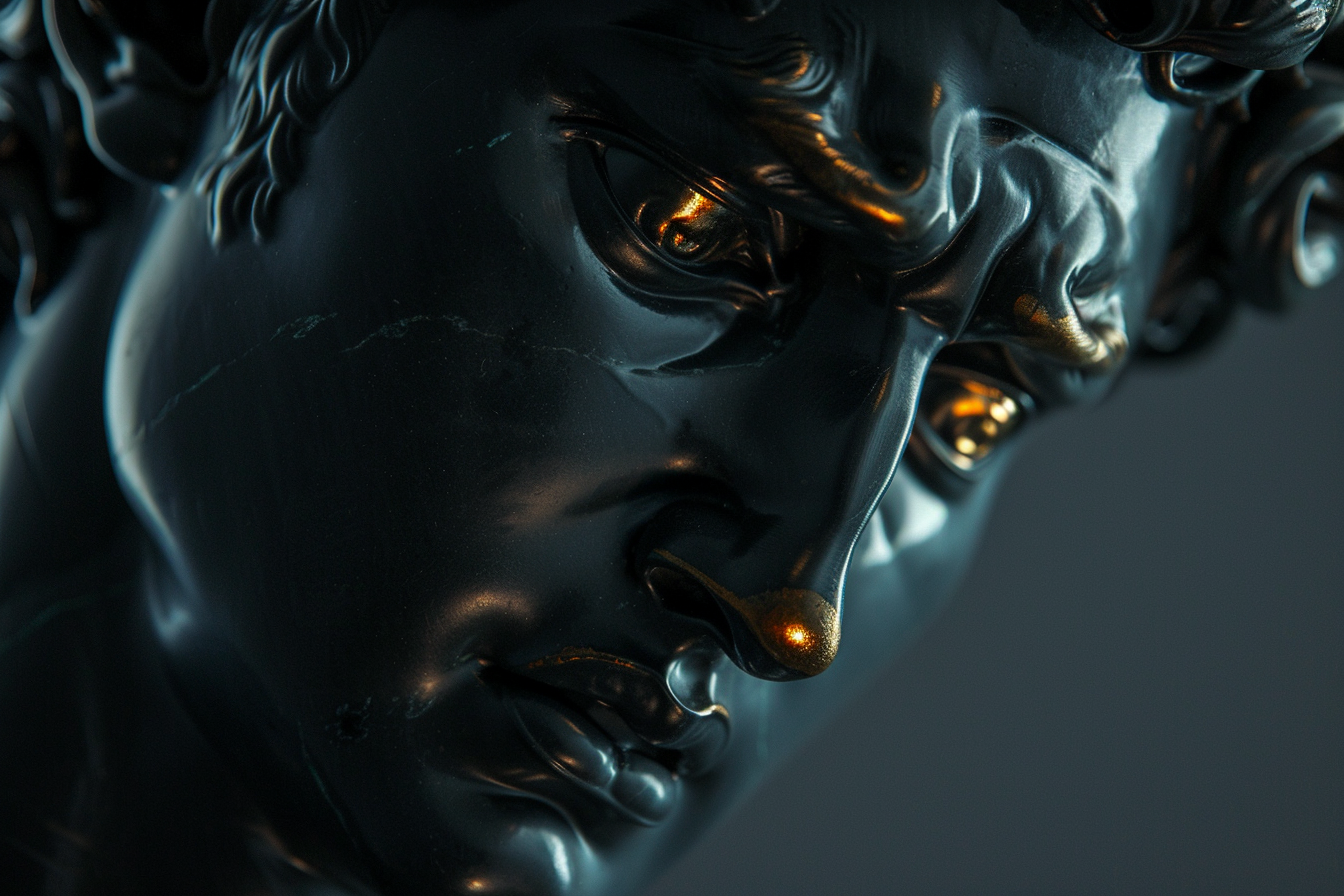 Sculpted Human Face Photo on Lummi