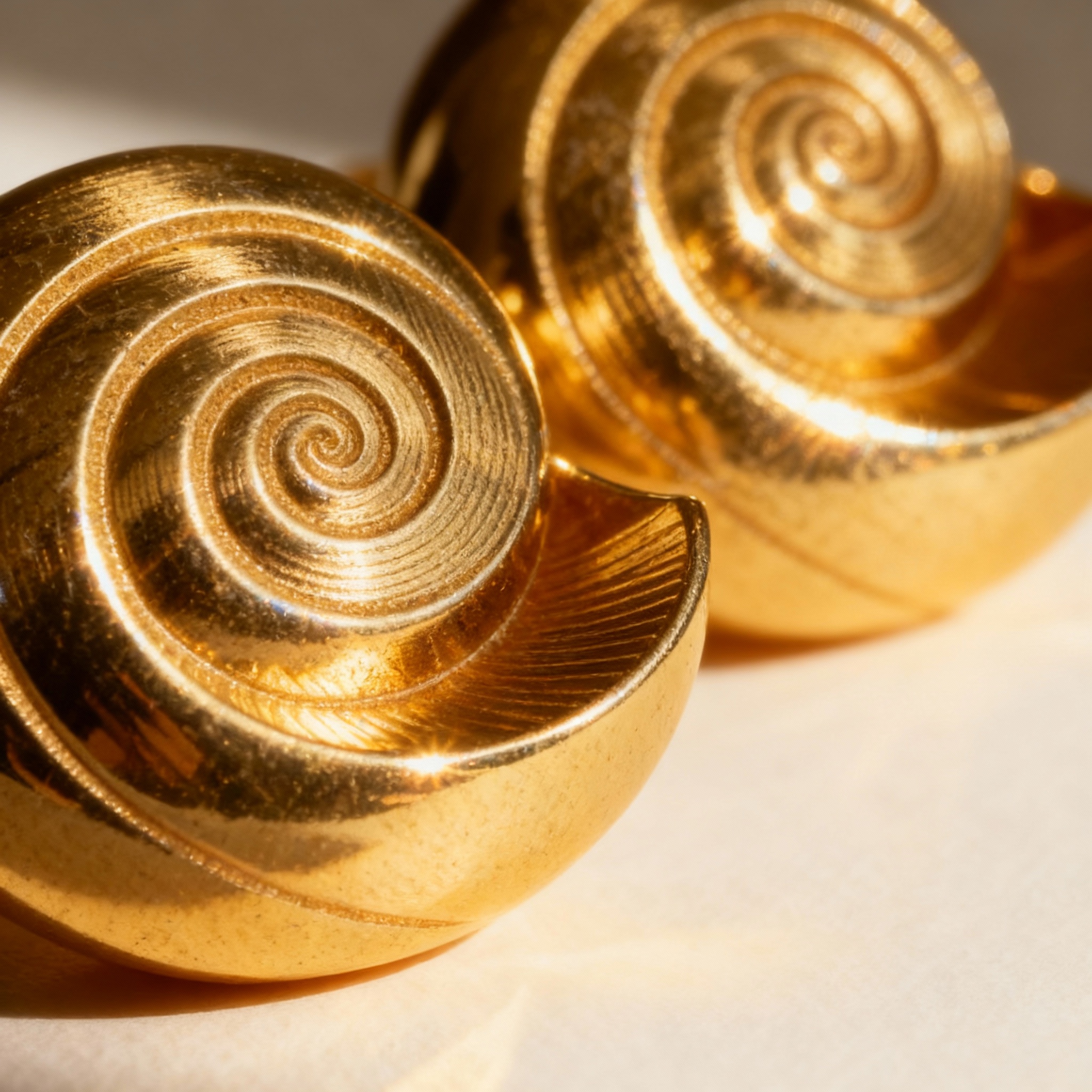 Golden Nautilus Shells Photo on Lummi