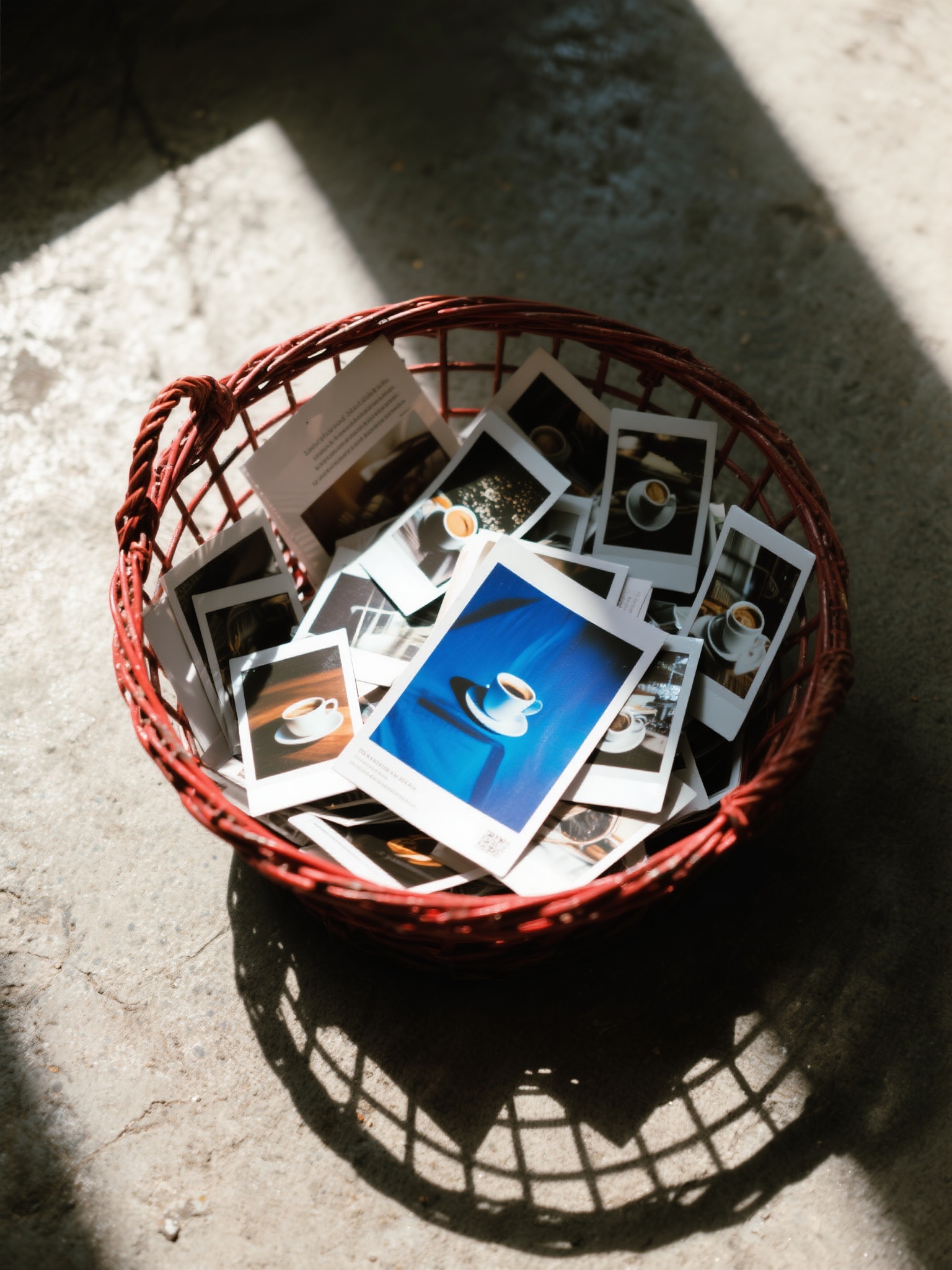 Basket with Photos Photo on Lummi