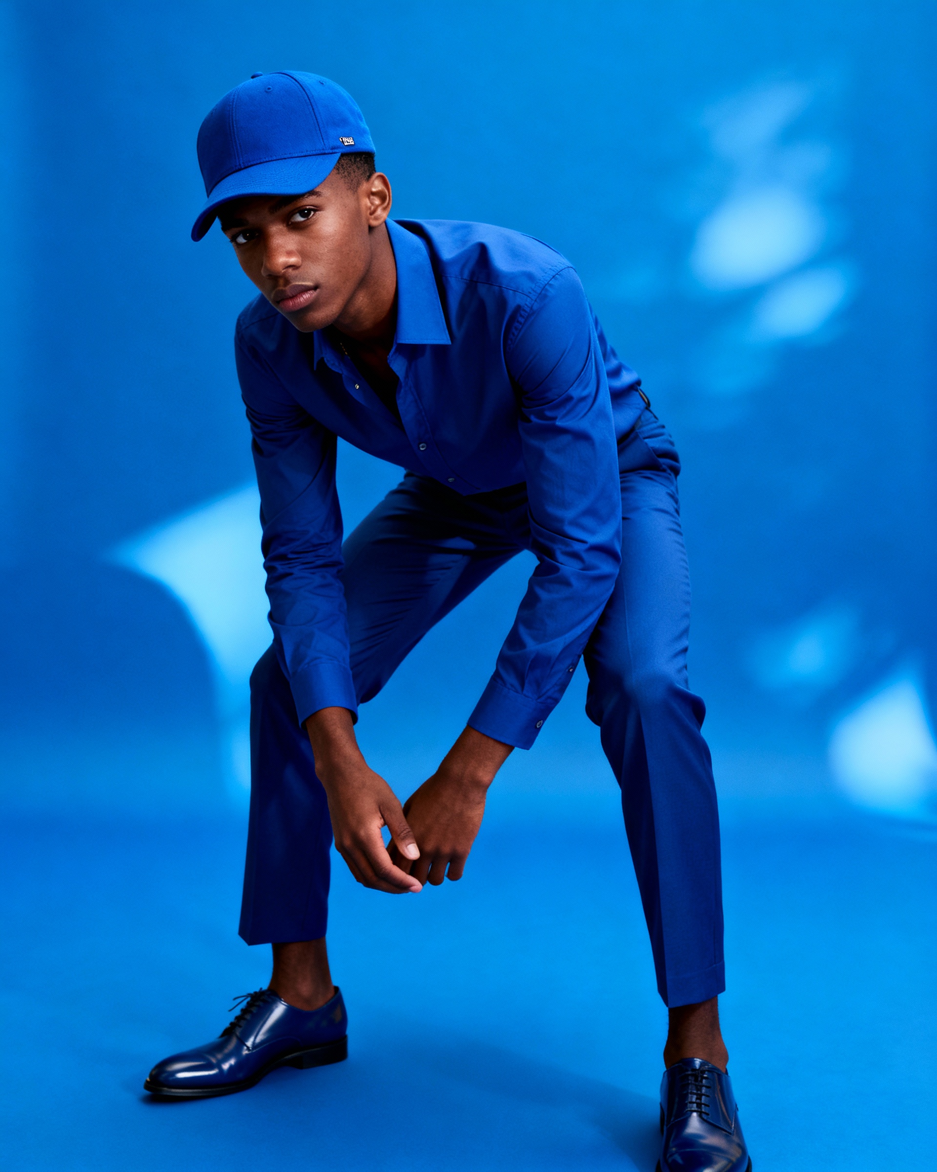 Monochromatic Blue Style Photo on Lummi