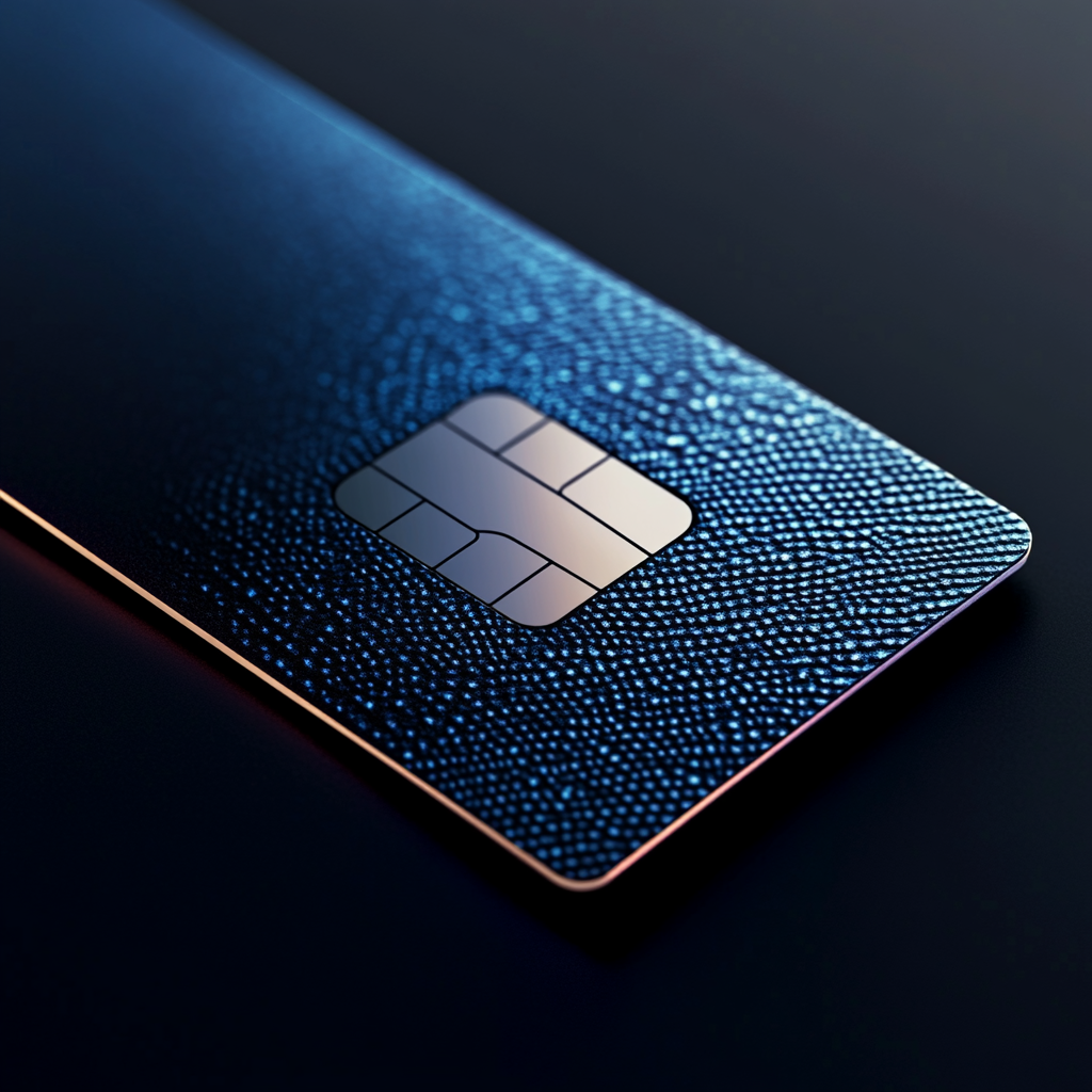 Modern Credit Card Close-Up Photo on Lummi