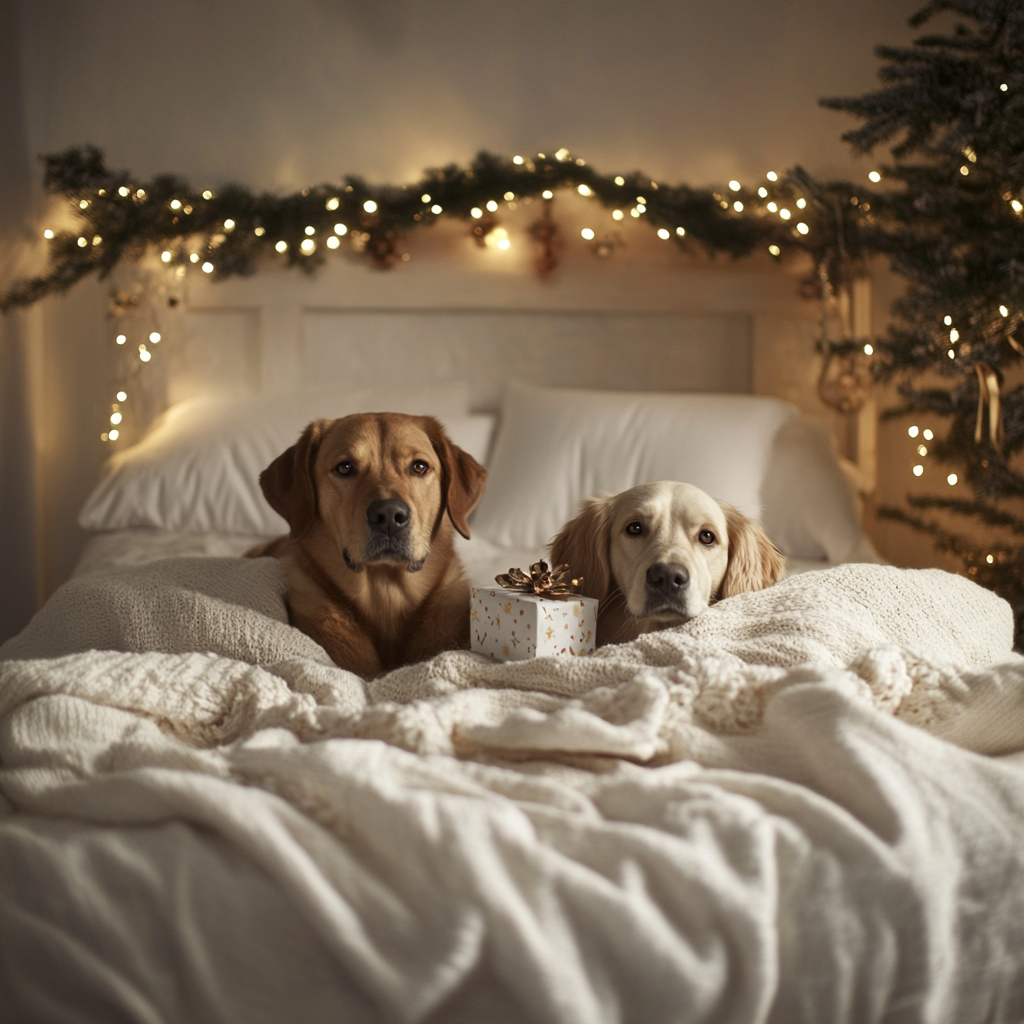 Cozy Holiday Companions Photo on Lummi
