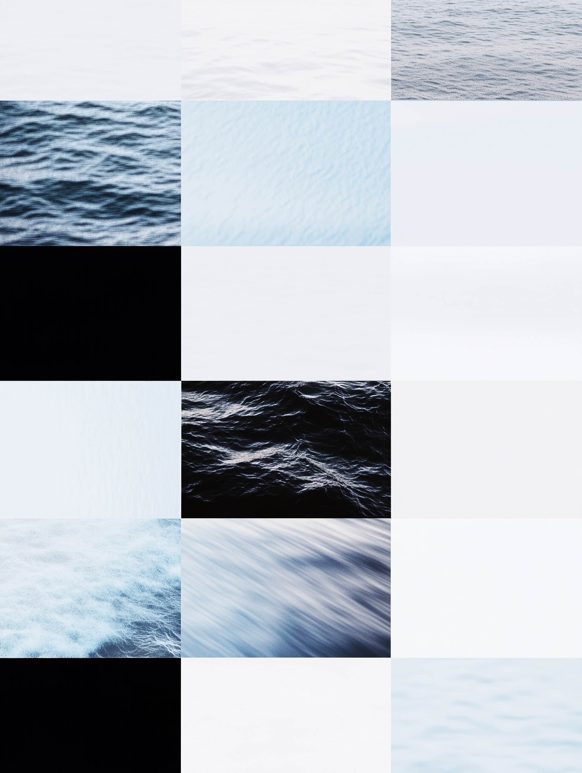 Water Texture Collage Photo on Lummi