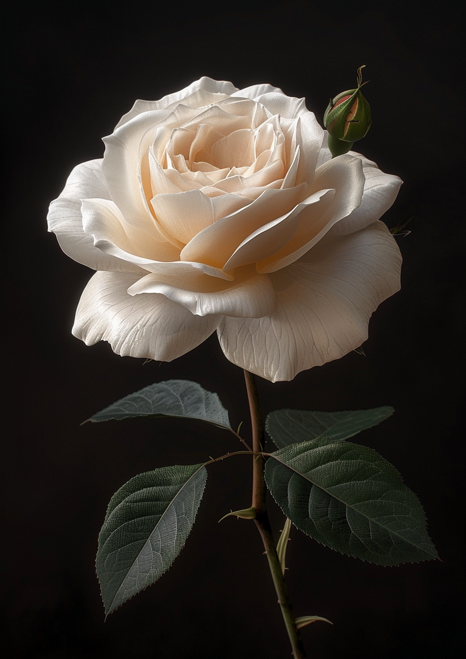 Elegant Single Rose Photo on Lummi