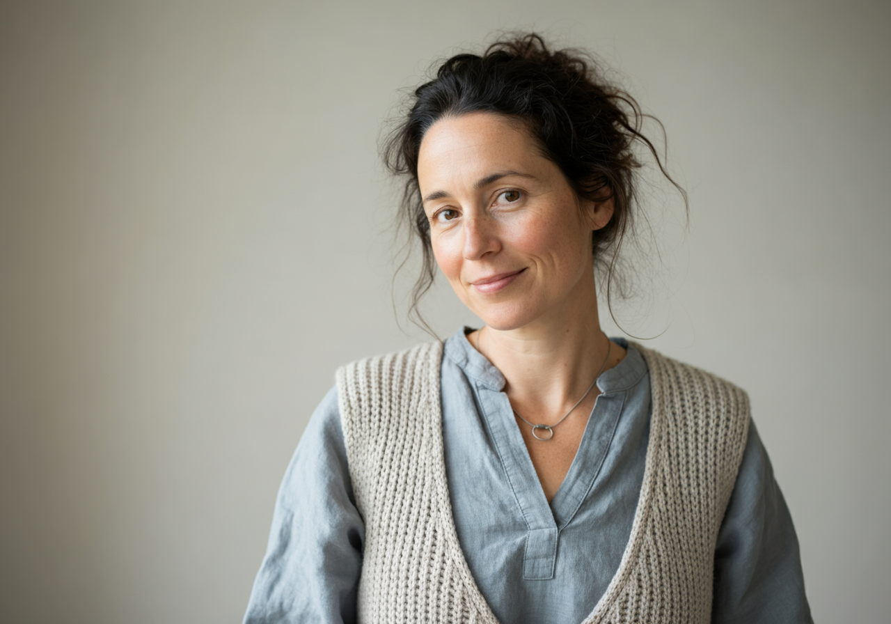 Relaxed Portrait Woman Photo on Lummi