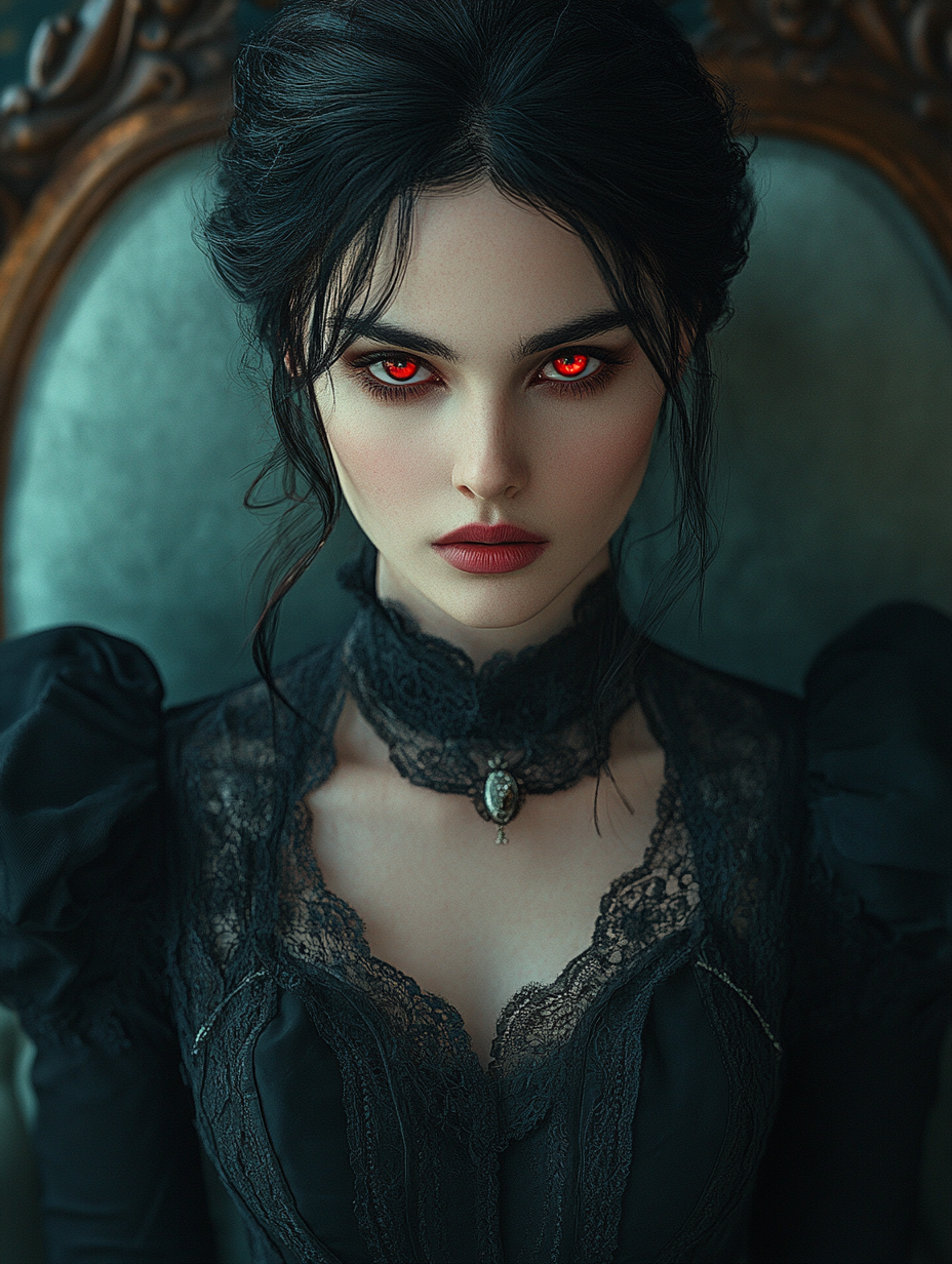 Gothic Portrait Photo on Lummi
