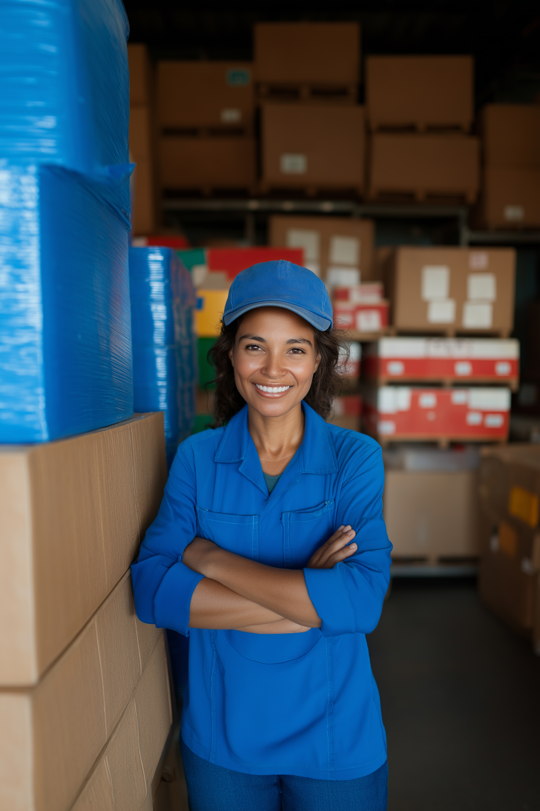 Warehouse Worker Portrait Photo on Lummi