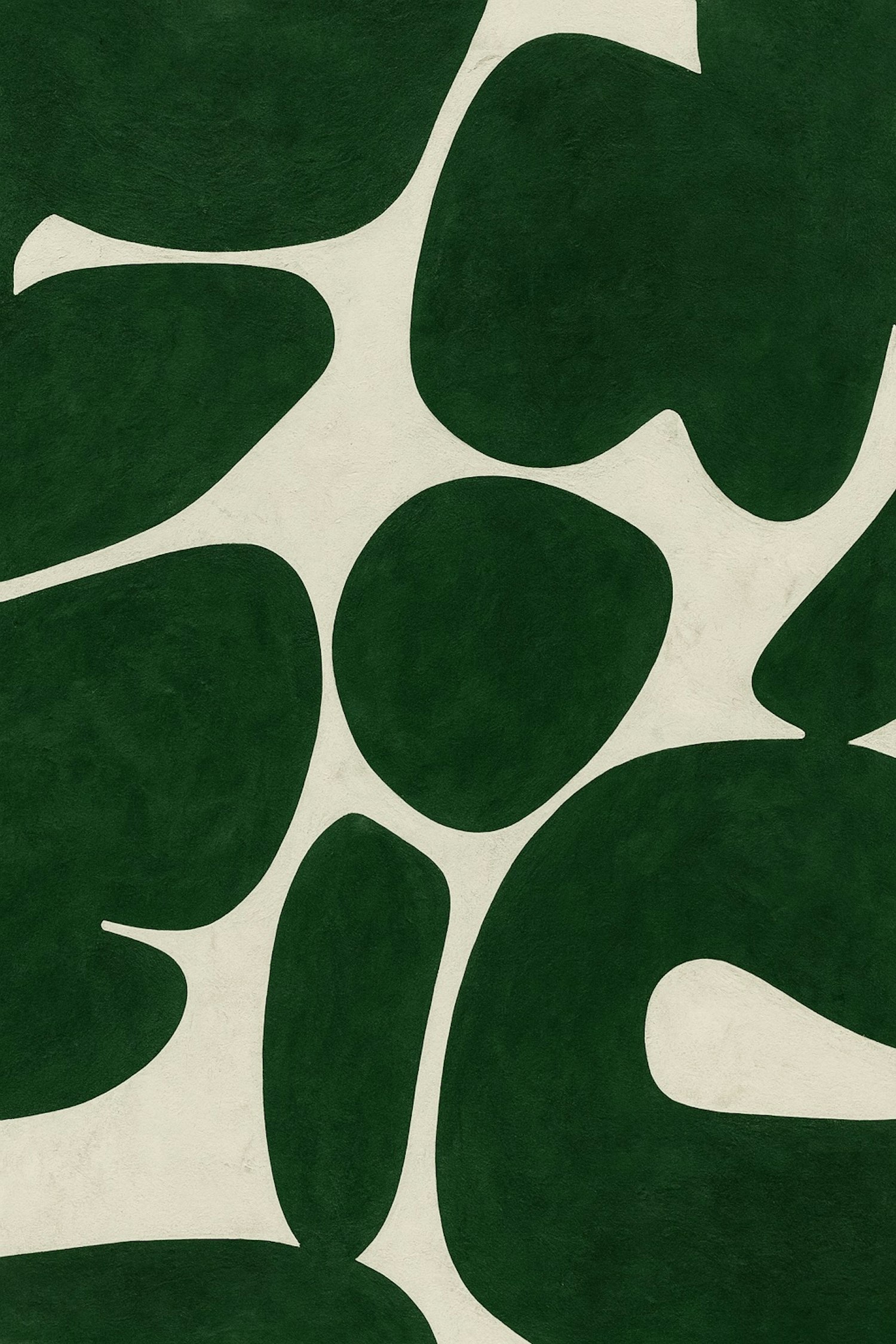 Abstract Green Composition Illustration on Lummi