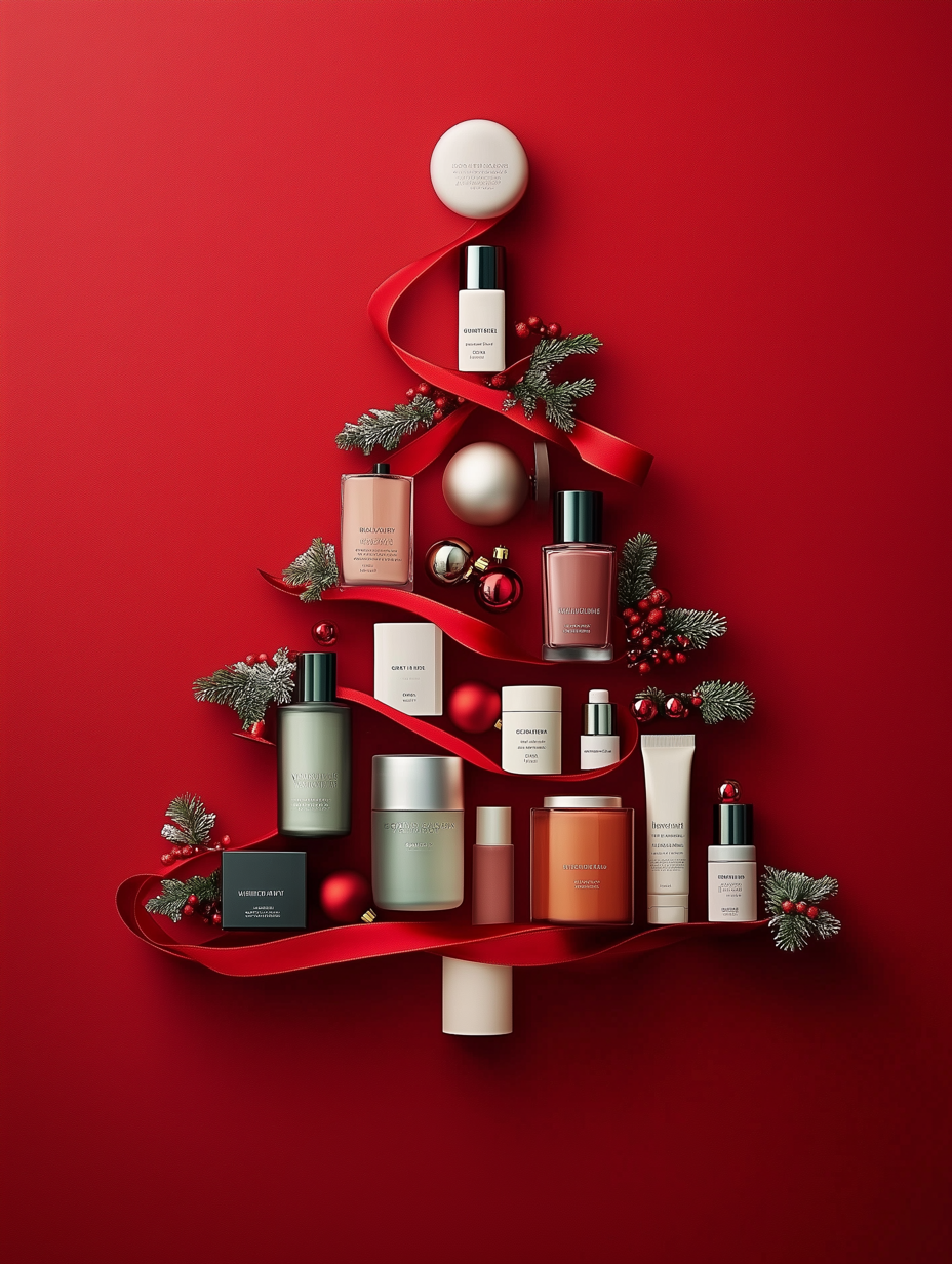 Beauty Products Christmas Tree Photo on Lummi