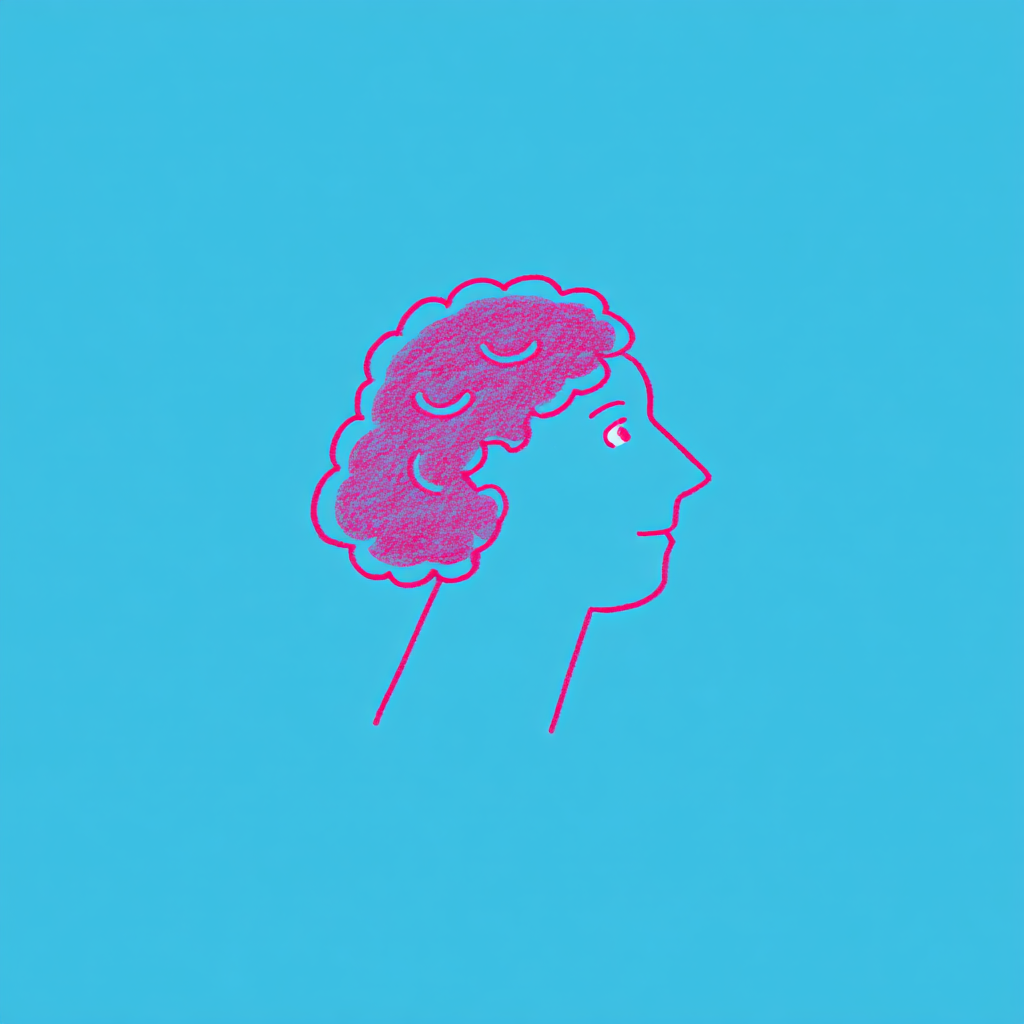 Minimalist Profile Art Illustration on Lummi