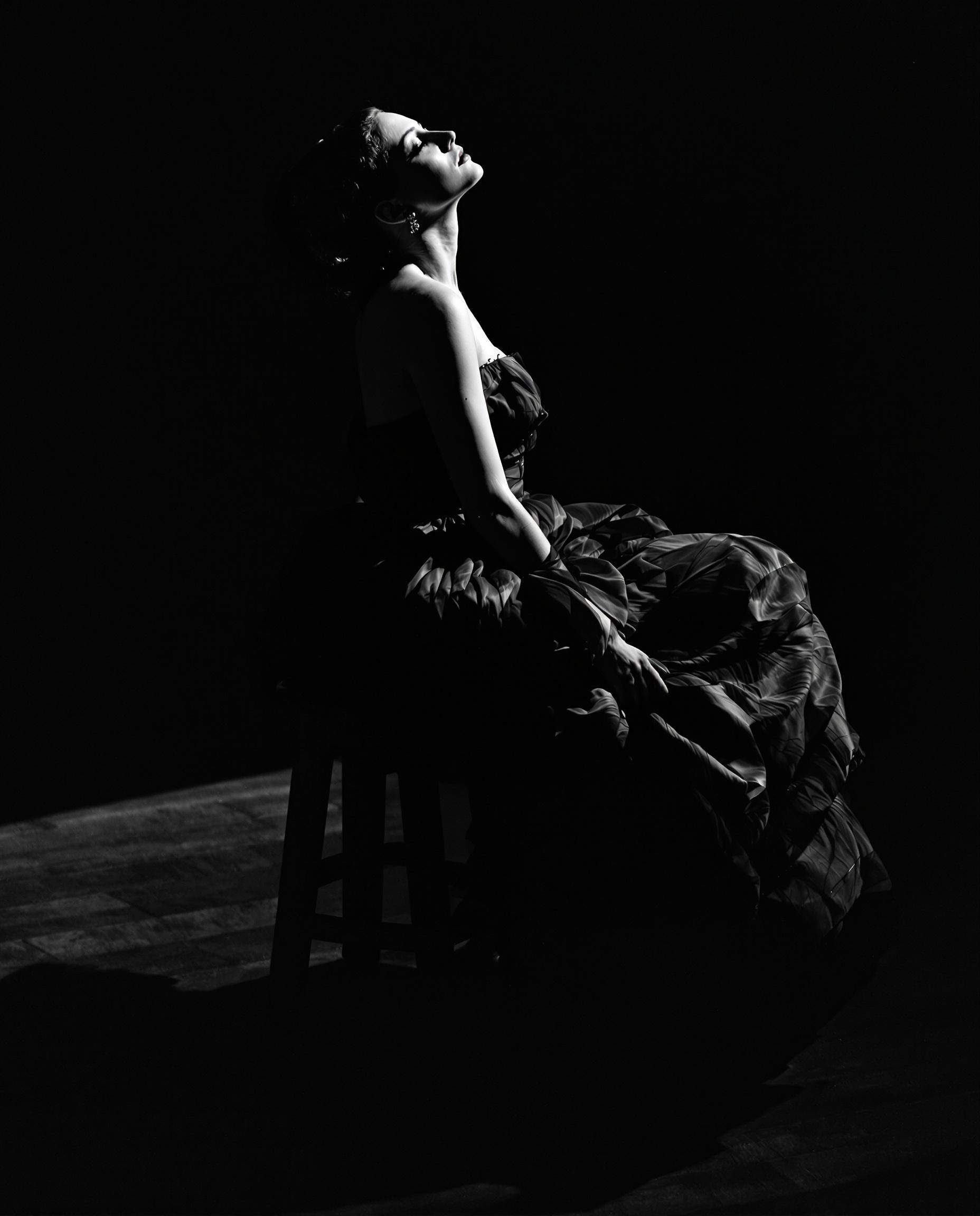 Dramatic Woman Portrait Photo on Lummi