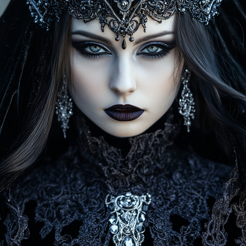 Gothic Regal Portrait Photo on Lummi
