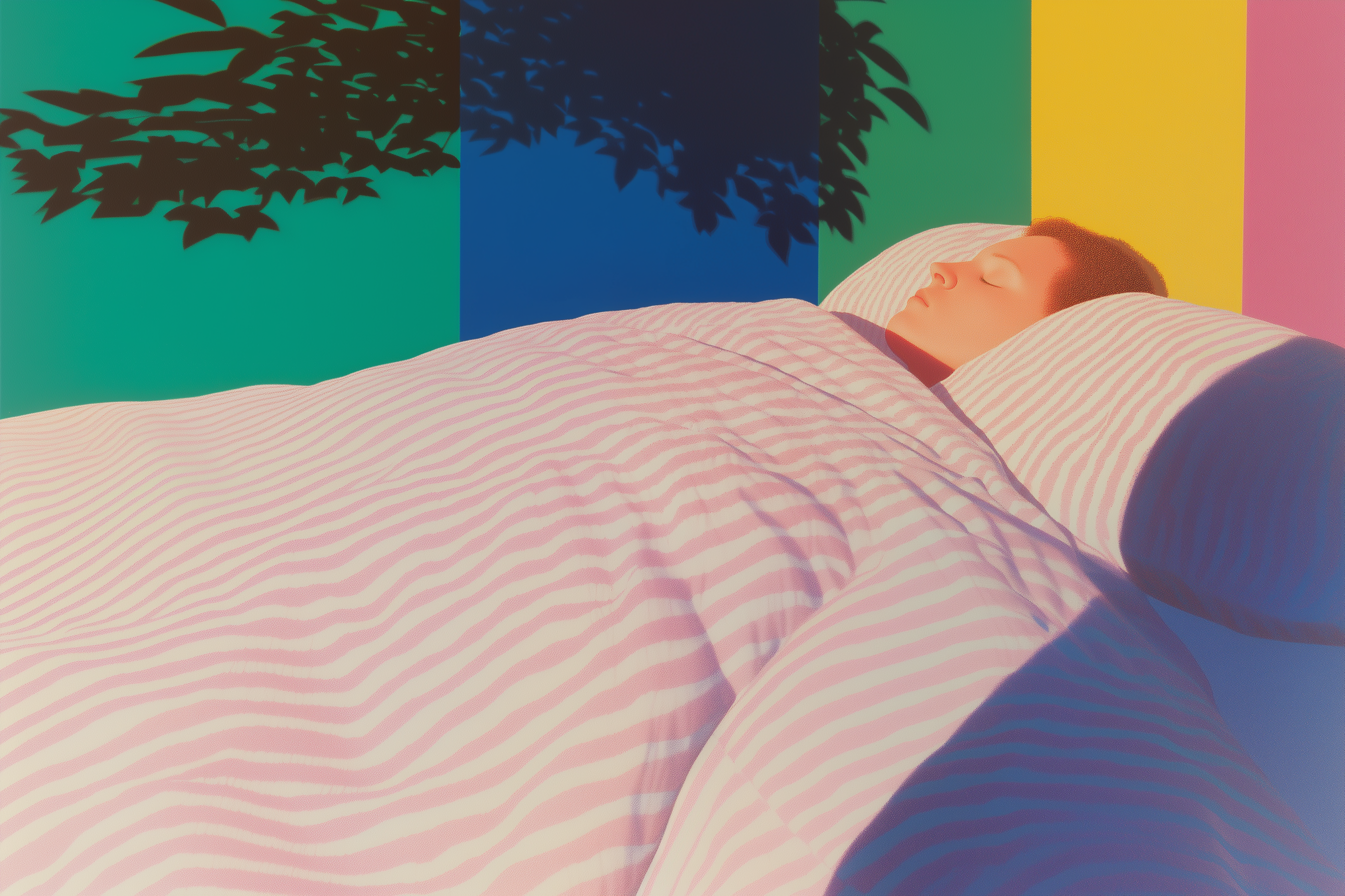 Serene Sleep Illustration on Lummi
