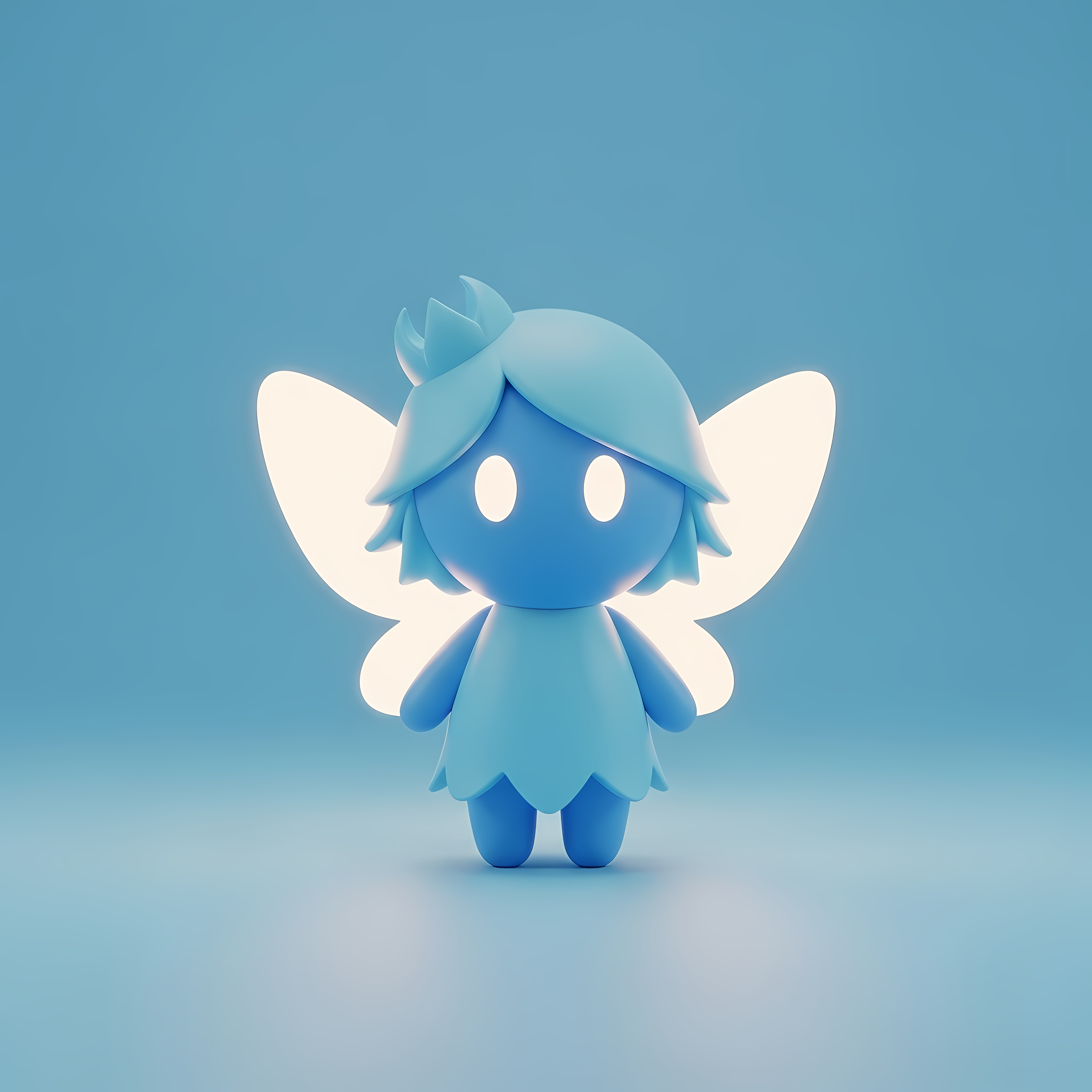 Stylized Fairy Illustration 3D Image on Lummi