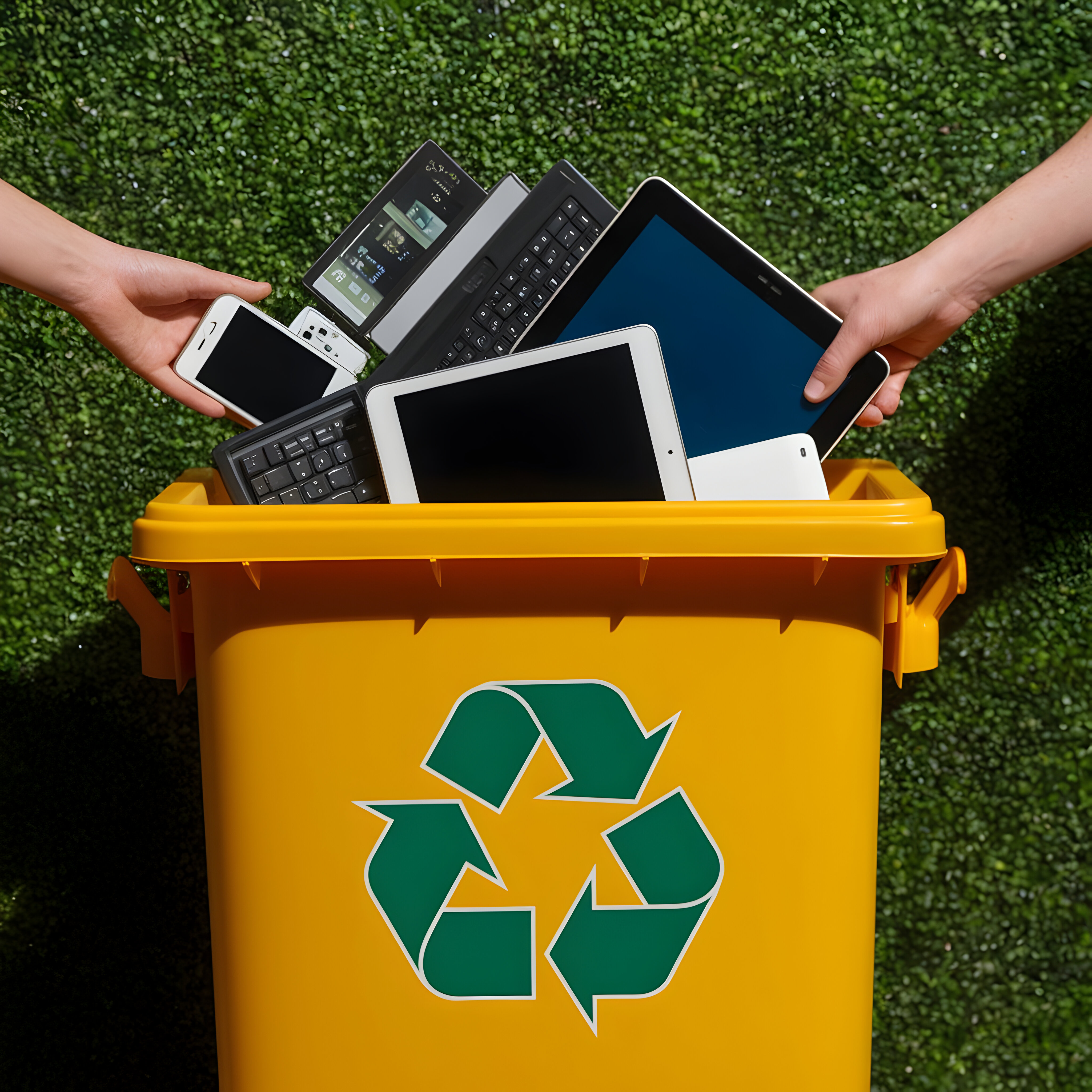 Recycling Electronics Photo on Lummi