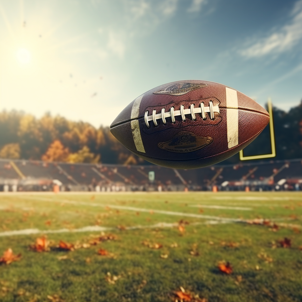 Lummi Photo - Autumn Football Flight