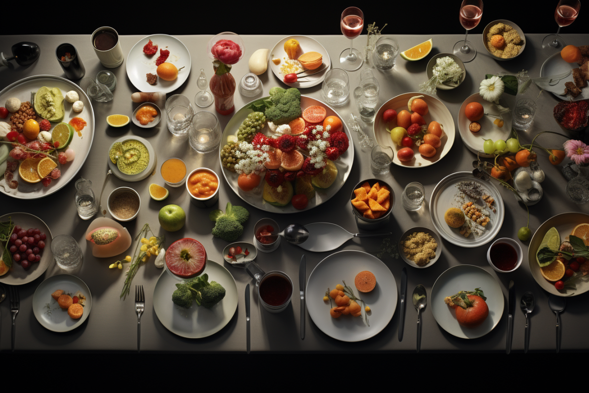 Elegant Gourmet Celebration Feast Photo on Lummi