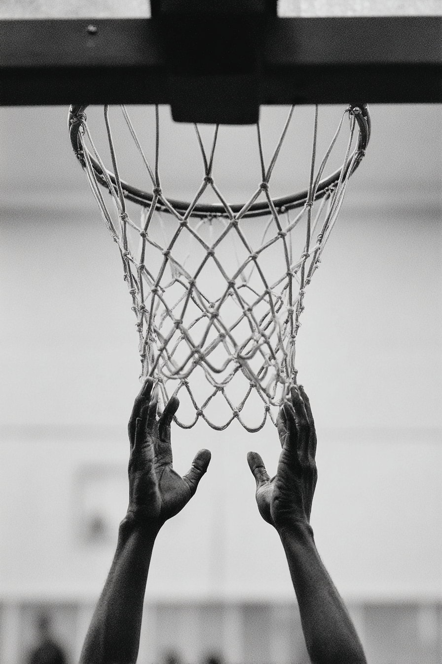 Basketball Hands Action Photo on Lummi