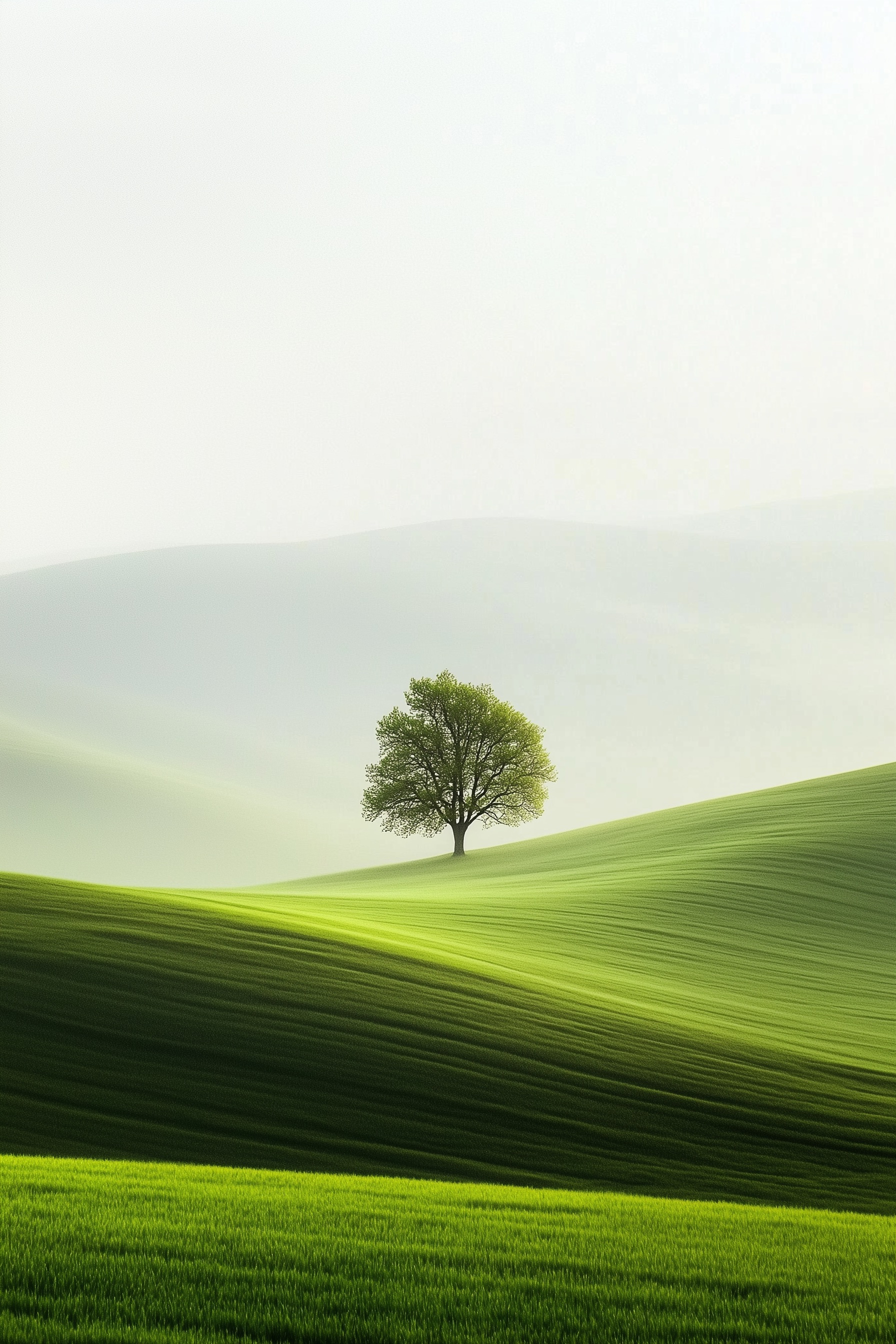 Serene Tree Landscape Photo on Lummi