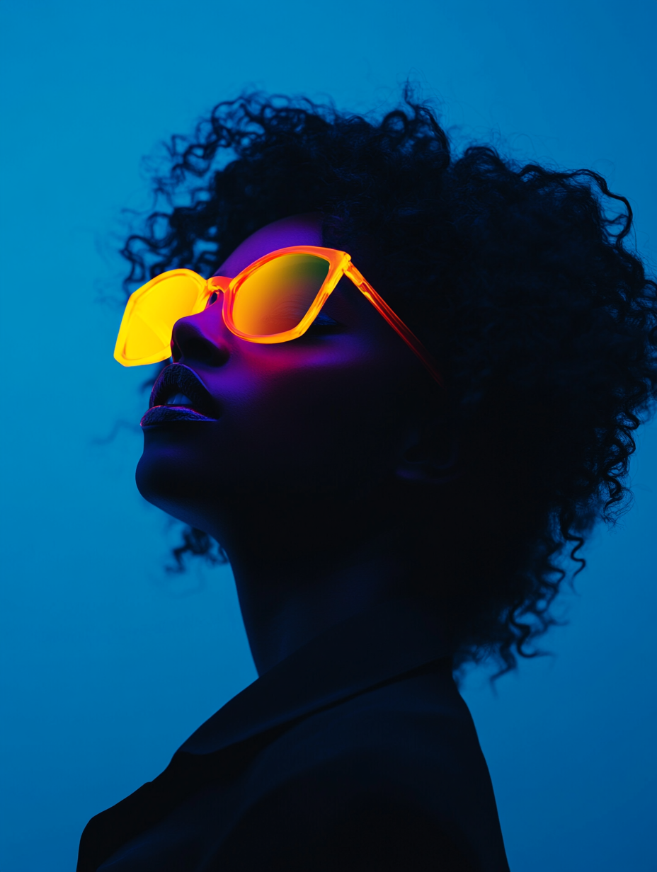 Bold Portrait of Woman Photo on Lummi