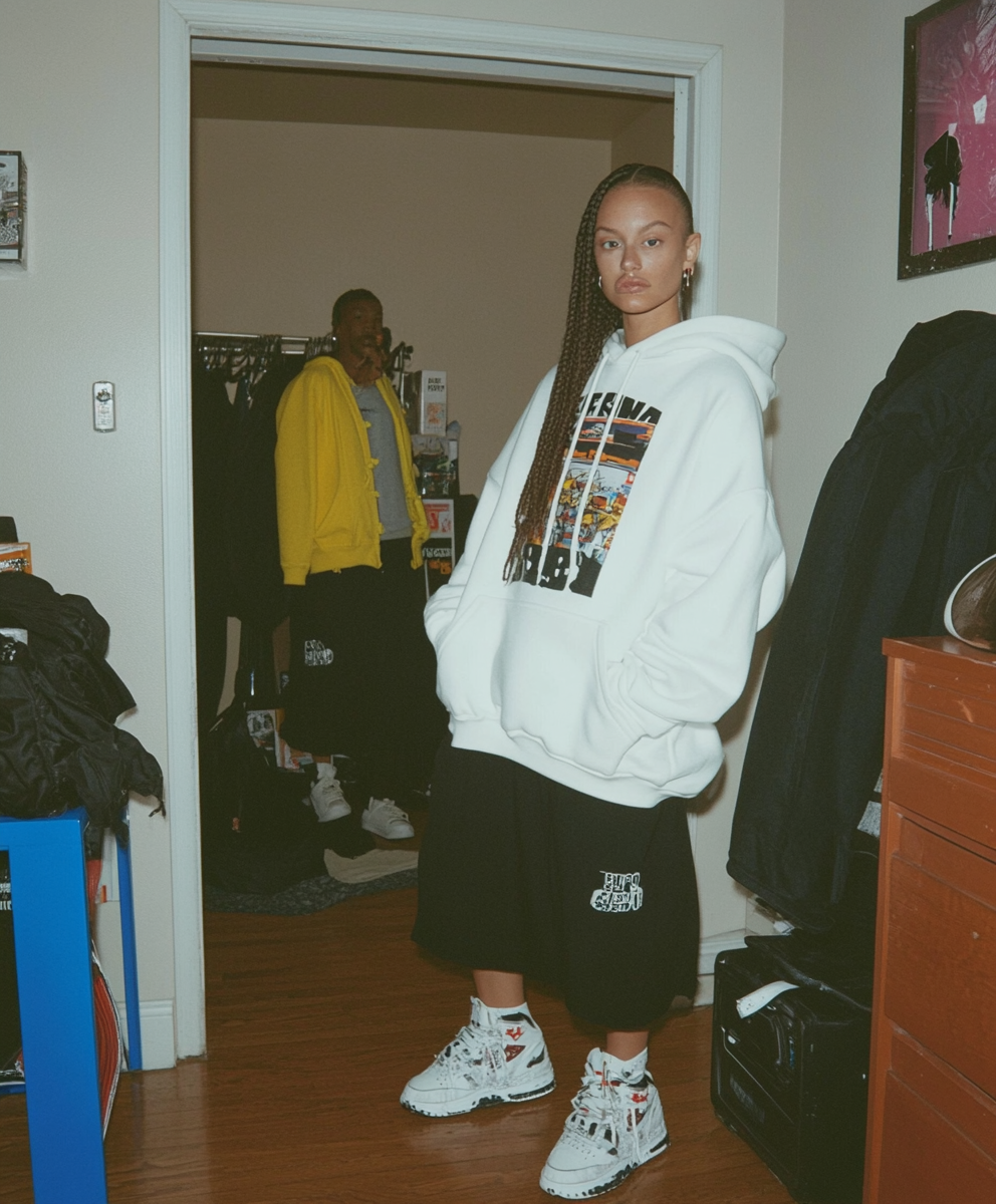 Urban Streetwear Scene Photo on Lummi