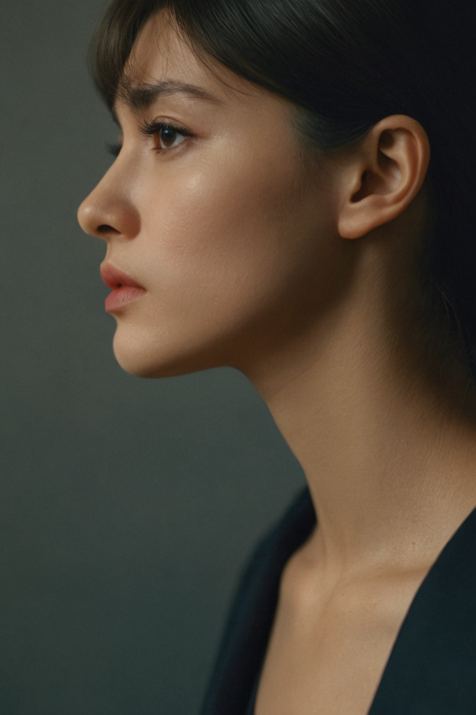 Portrait Profile View Photo on Lummi