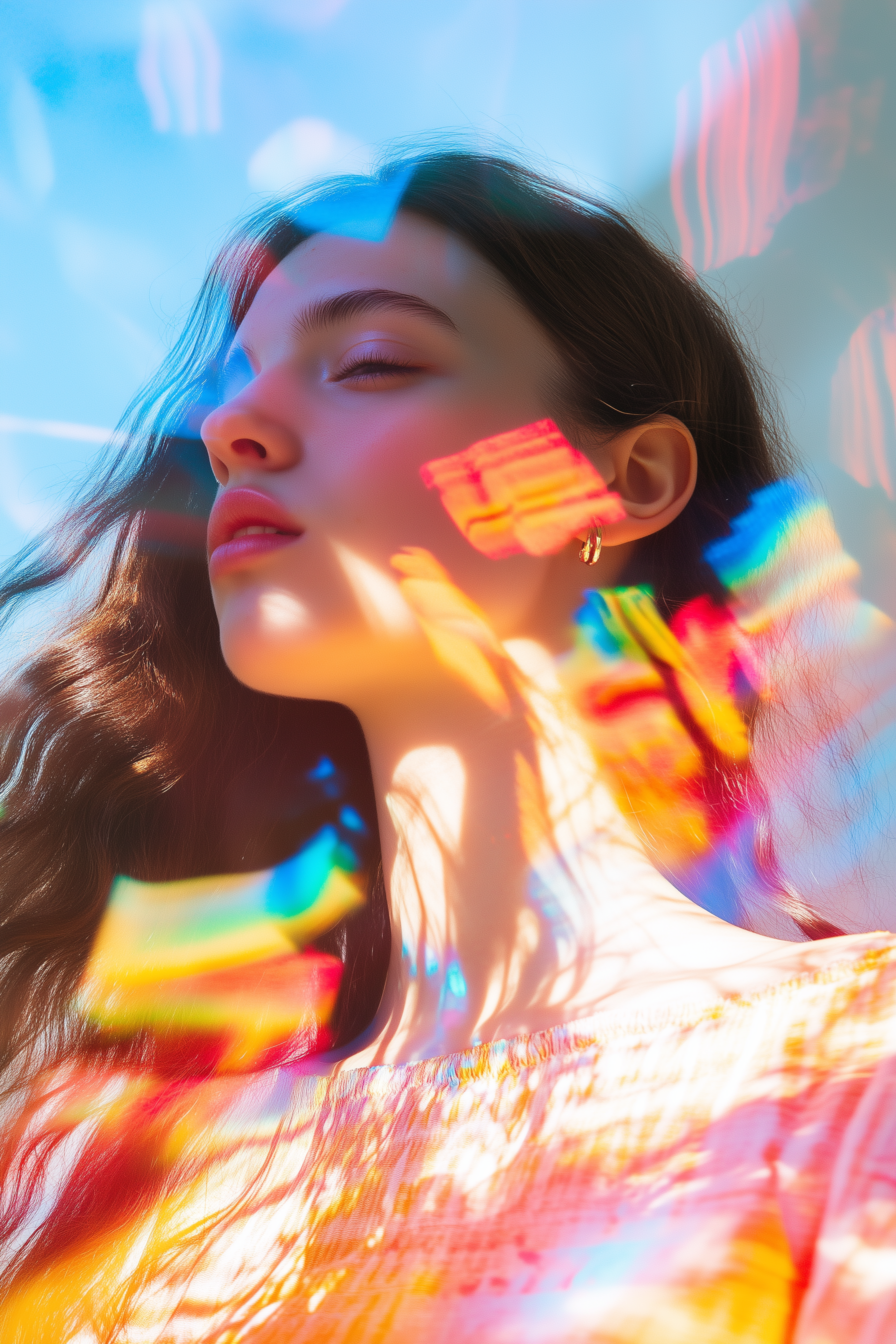 Dreamy Portrait in Sunlight Photo on Lummi
