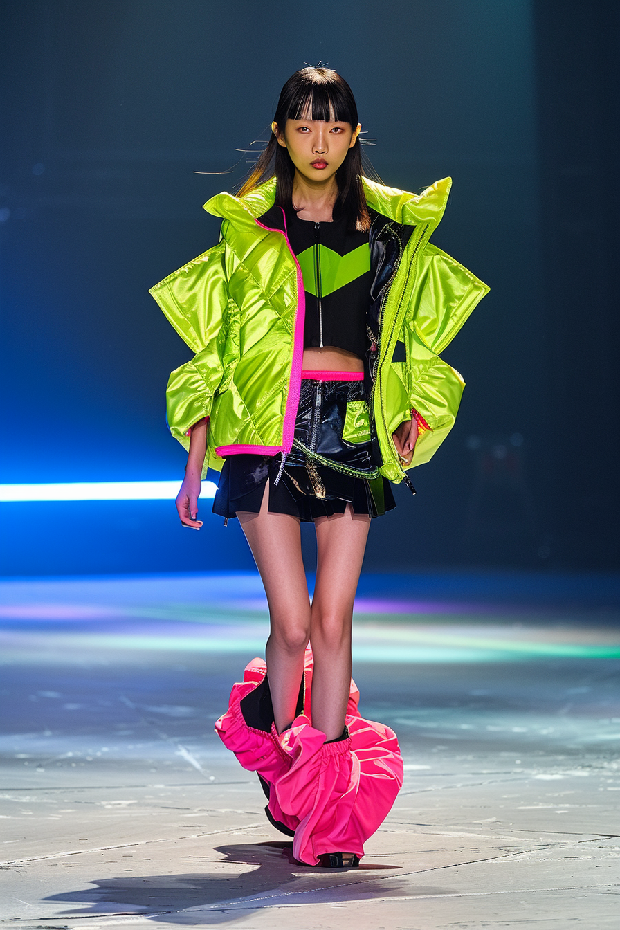 Avant-Garde Fashion Runway Photo on Lummi