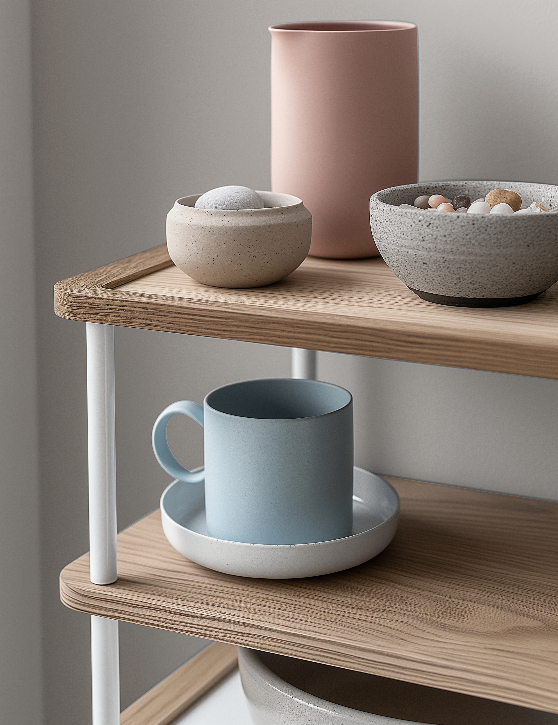 Modern Ceramics and Pottery Interior Display 3D Image on Lummi
