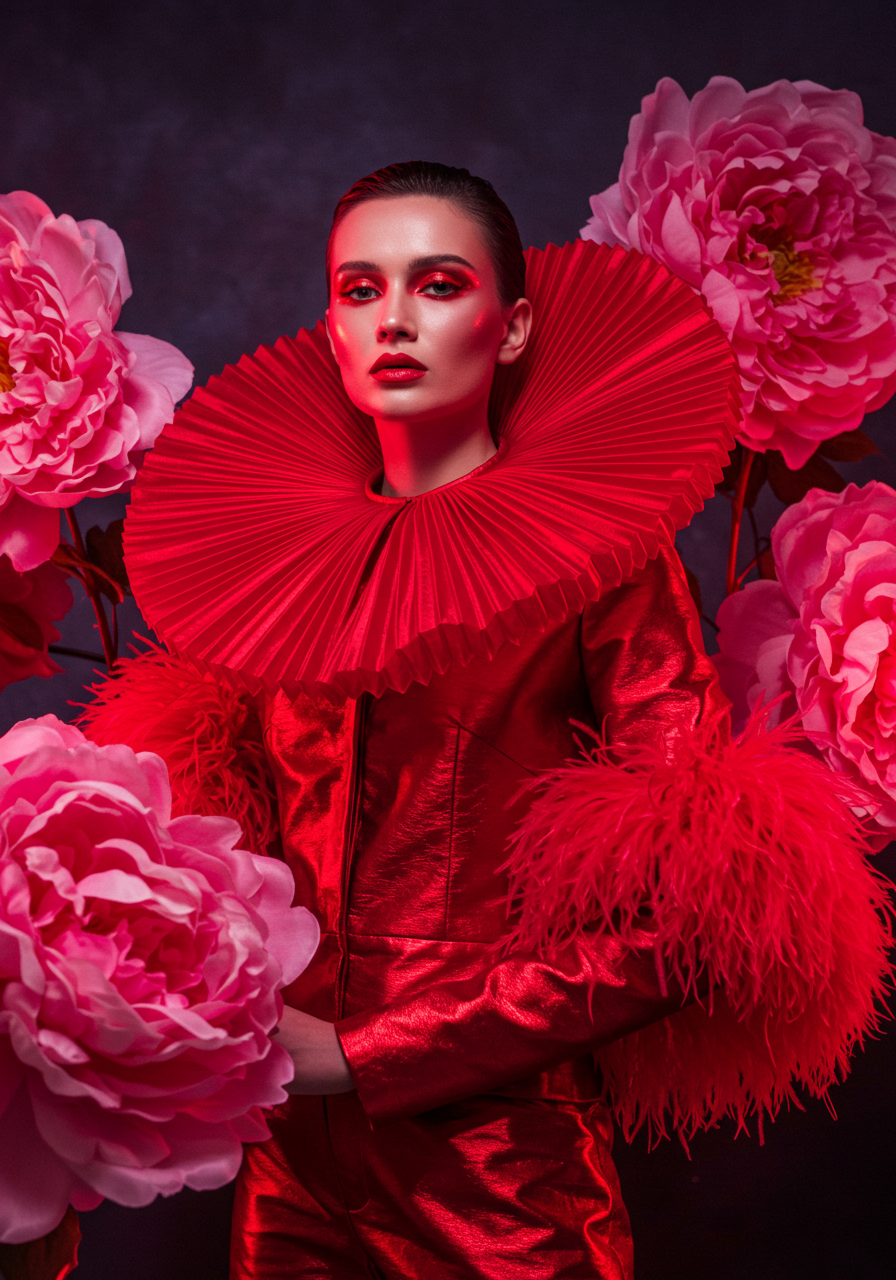 Dramatic Fashion Portrait Photo on Lummi