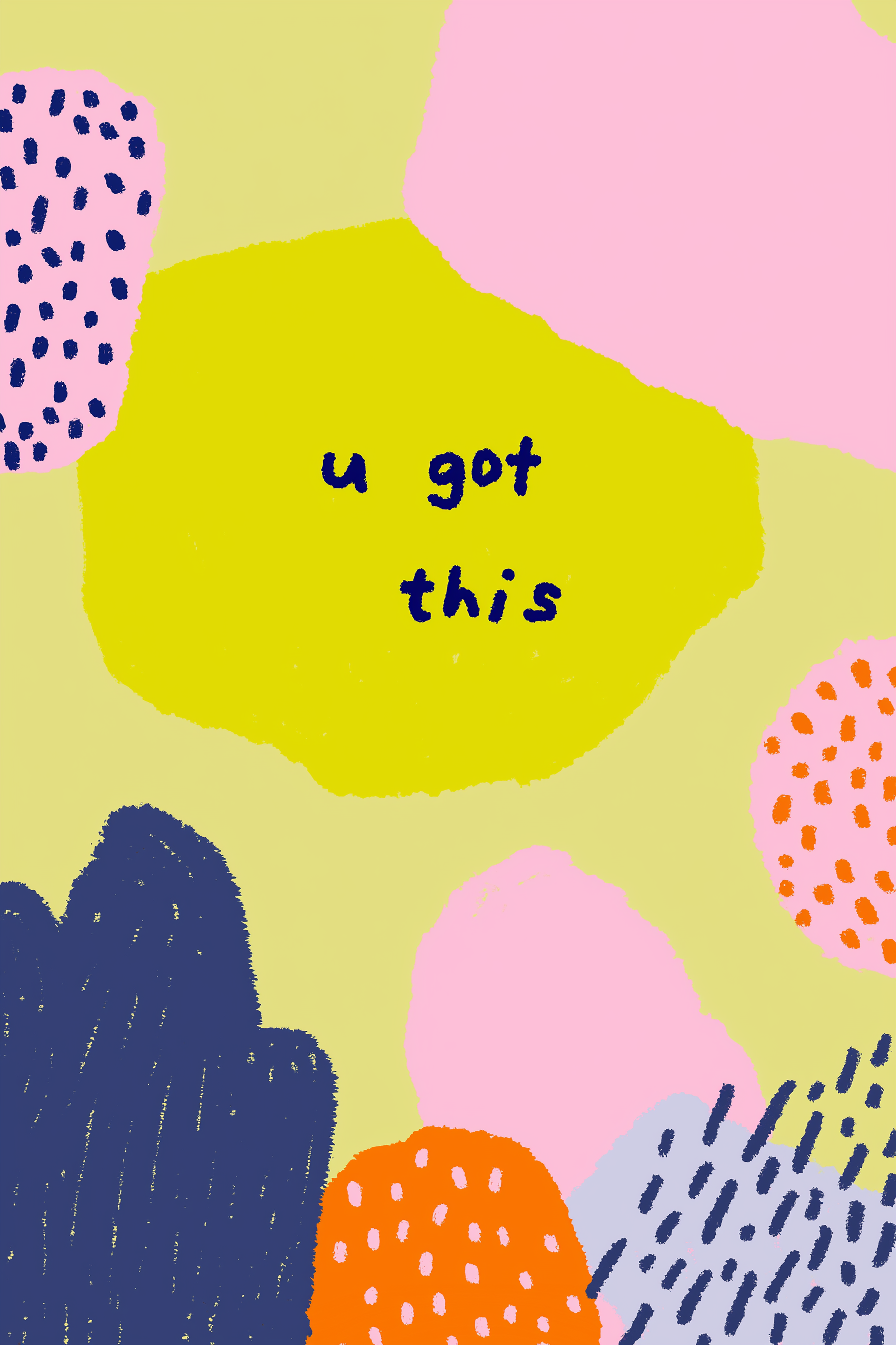 Motivational Abstract Art Illustration on Lummi