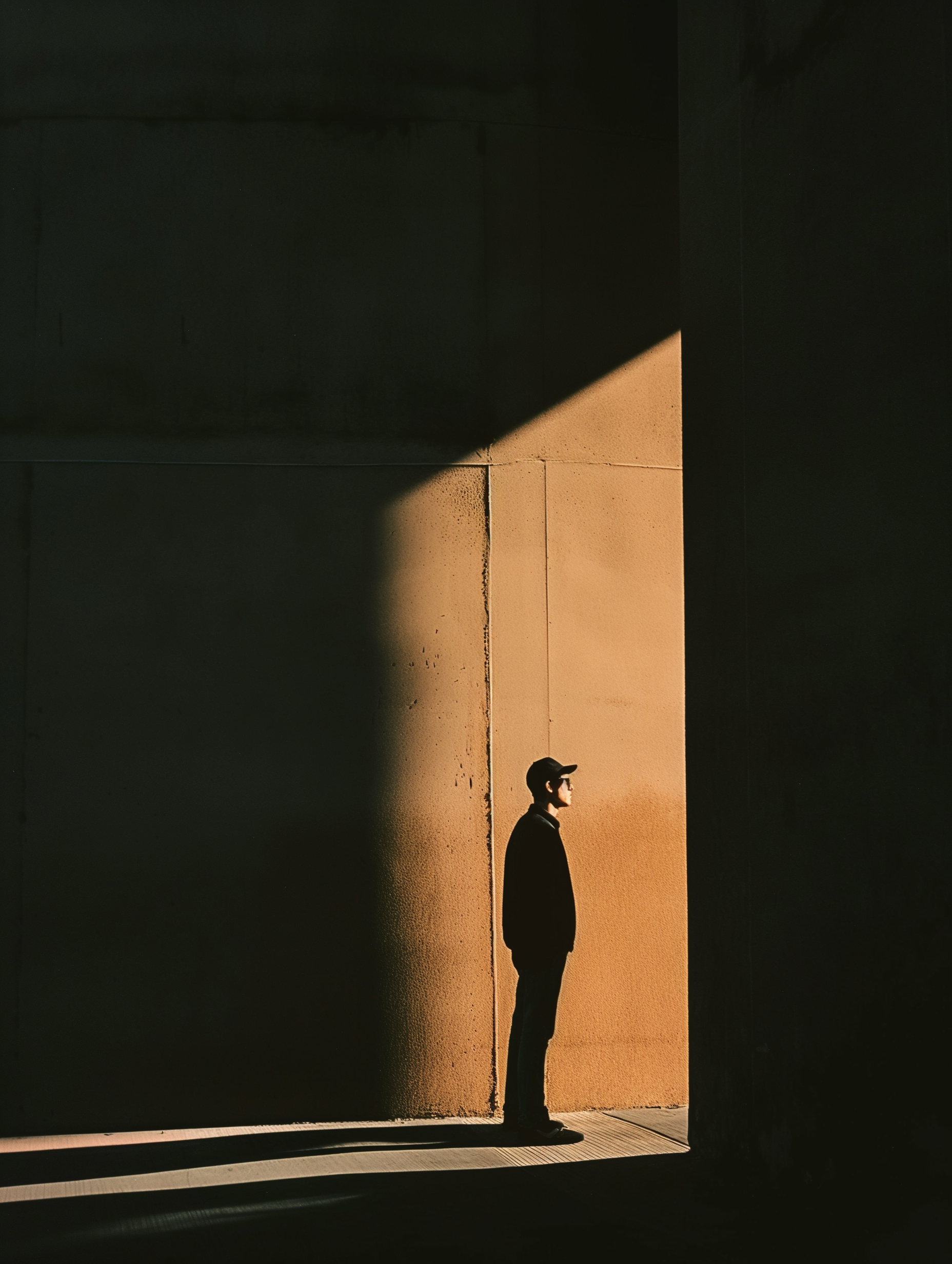 Man in Sunlight Photo on Lummi