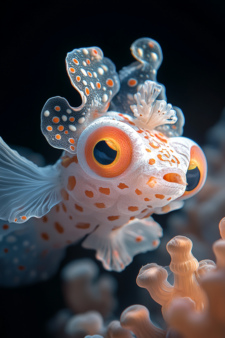 Fantastical Fish Scene Photo on Lummi