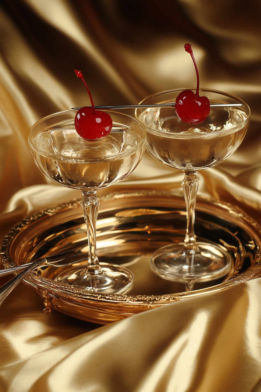 Luxurious Champagne Setting Photo on Lummi