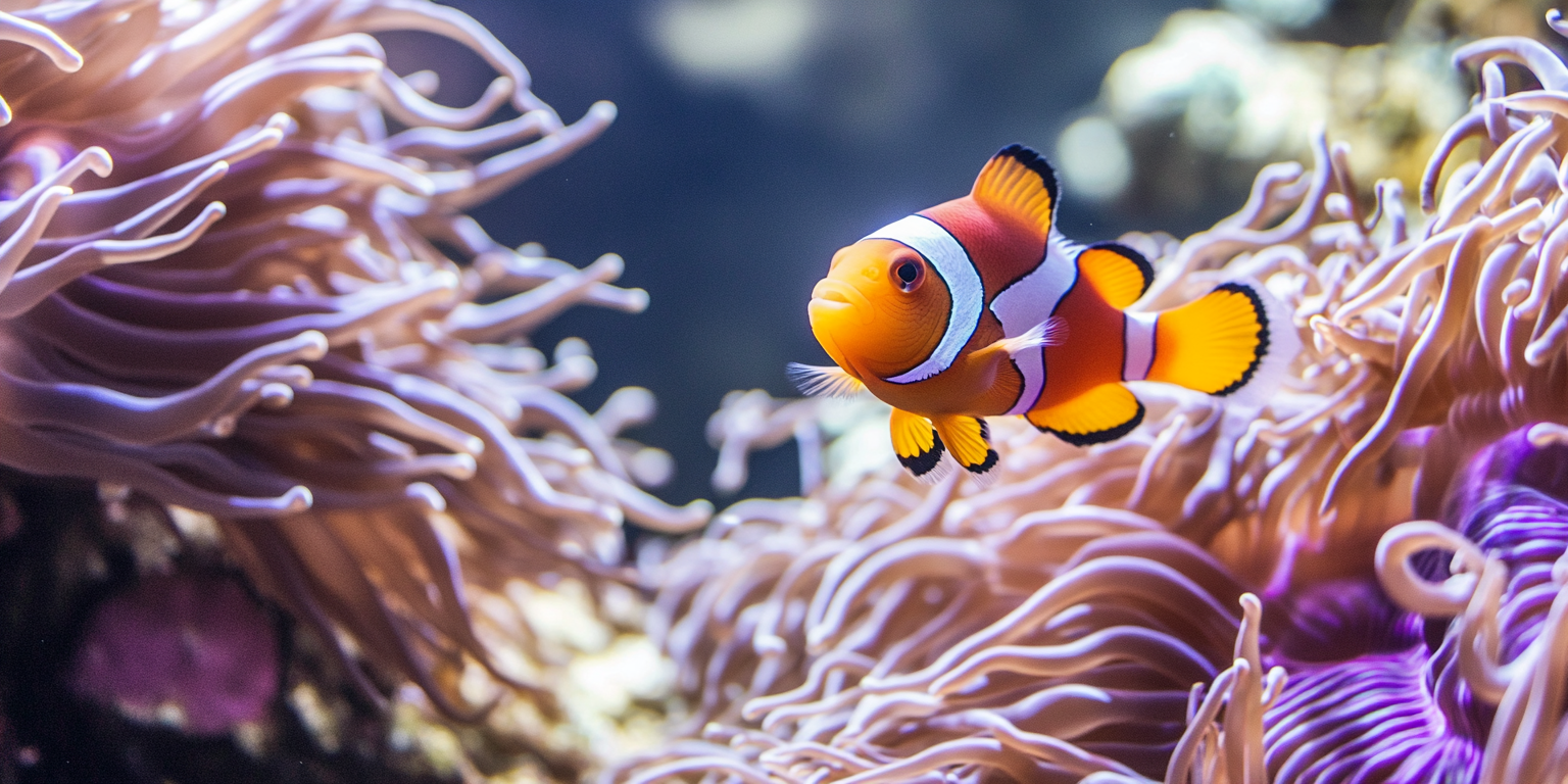 Lummi Photo - Clownfish and Sea Anemone
